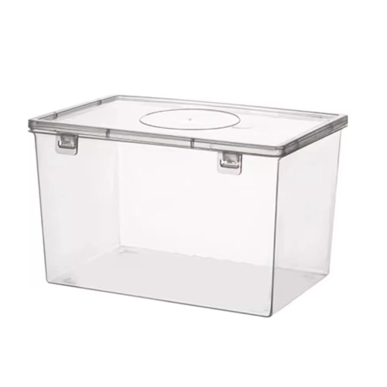 Xssm 2.8L Transparent Bread Box - Air-Tight Seal, Large Opening, Food ...