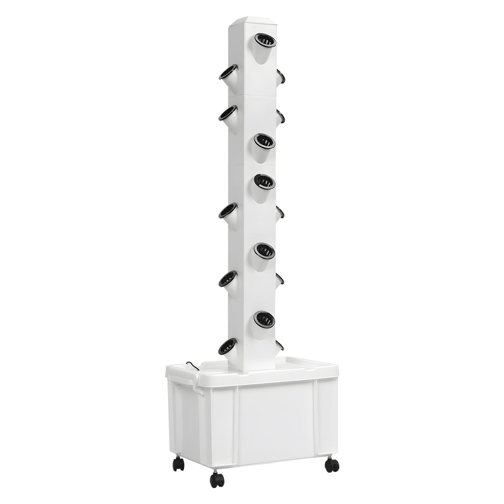 Xssm 20-Plants Vertical Planter Tower Hydroponic Tower Movable ...