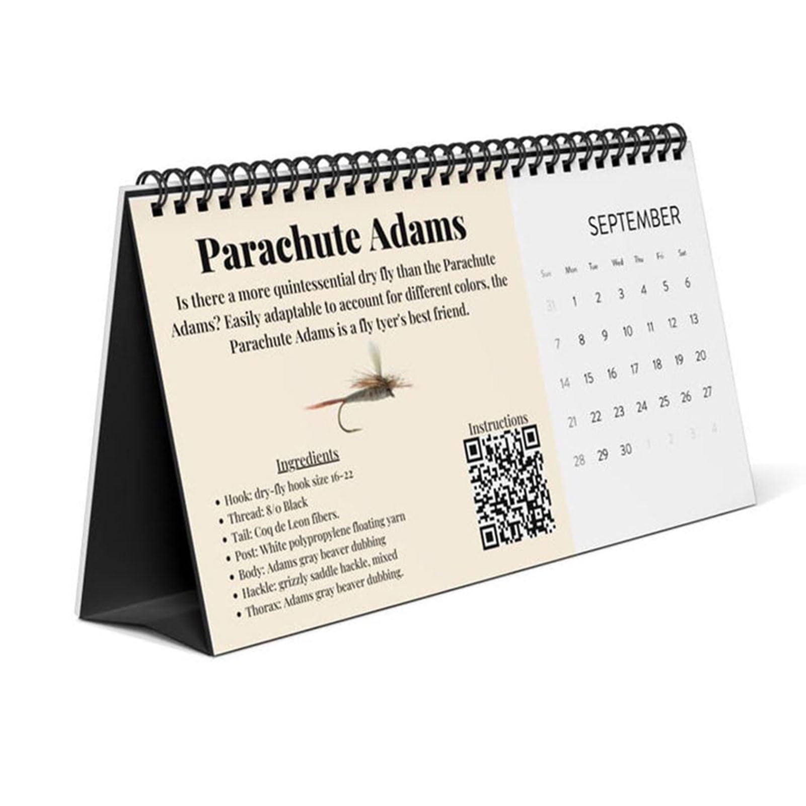 Xssm 2025 Fly Tying Calendar – Trout Fly Fishing, Monthly Wall Calendar ...