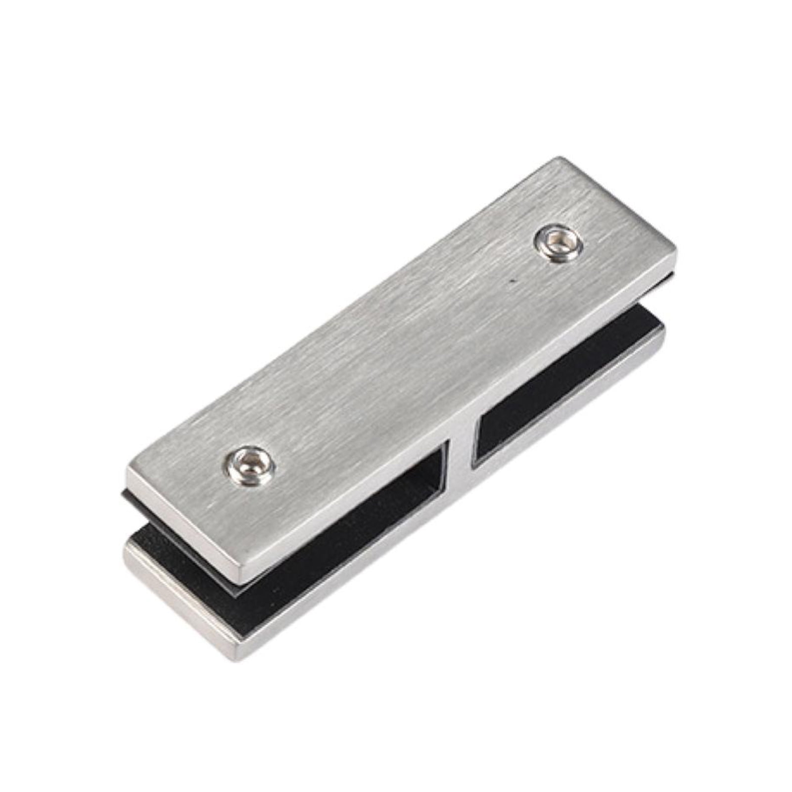 Xssm 304 Stainless Steel Glass Clip, Black Railing Glass Clamp with ...