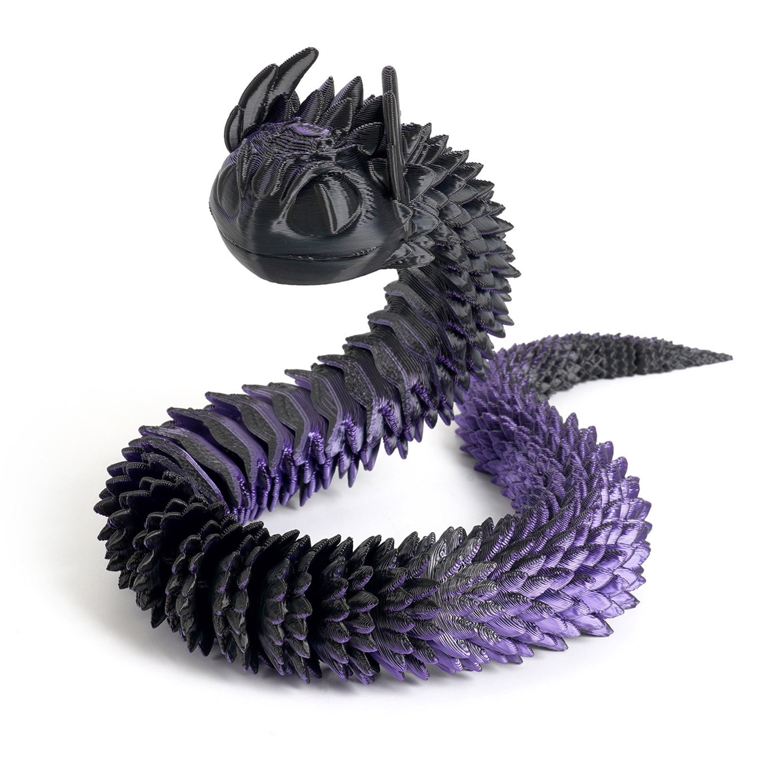 Xssm 3D Printed Snake Toy – Articulated Animals Ornament – Flexible ...