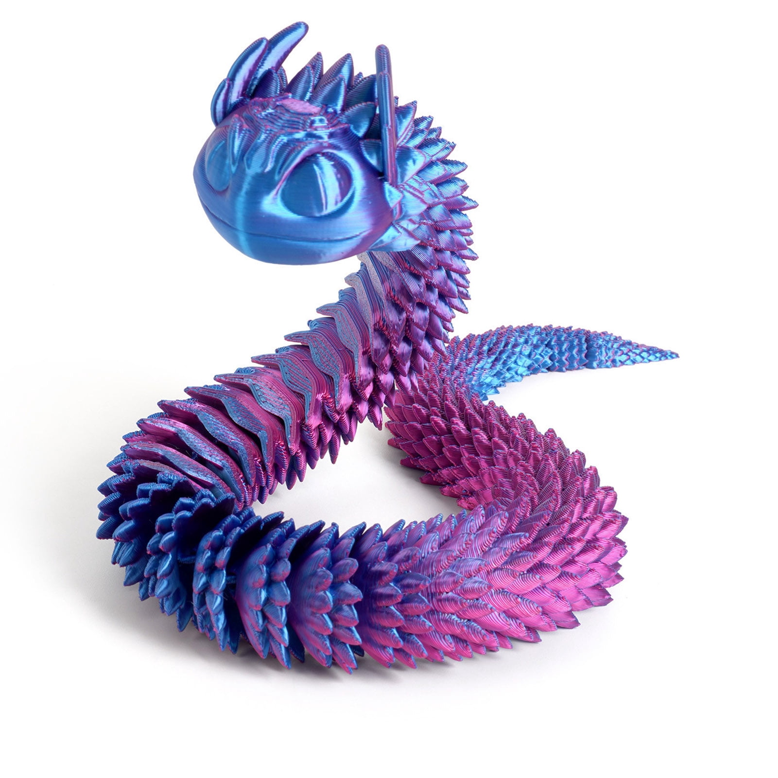 Xssm 3D Printed Snake Toy – Articulated Animals Ornament – Flexible ...
