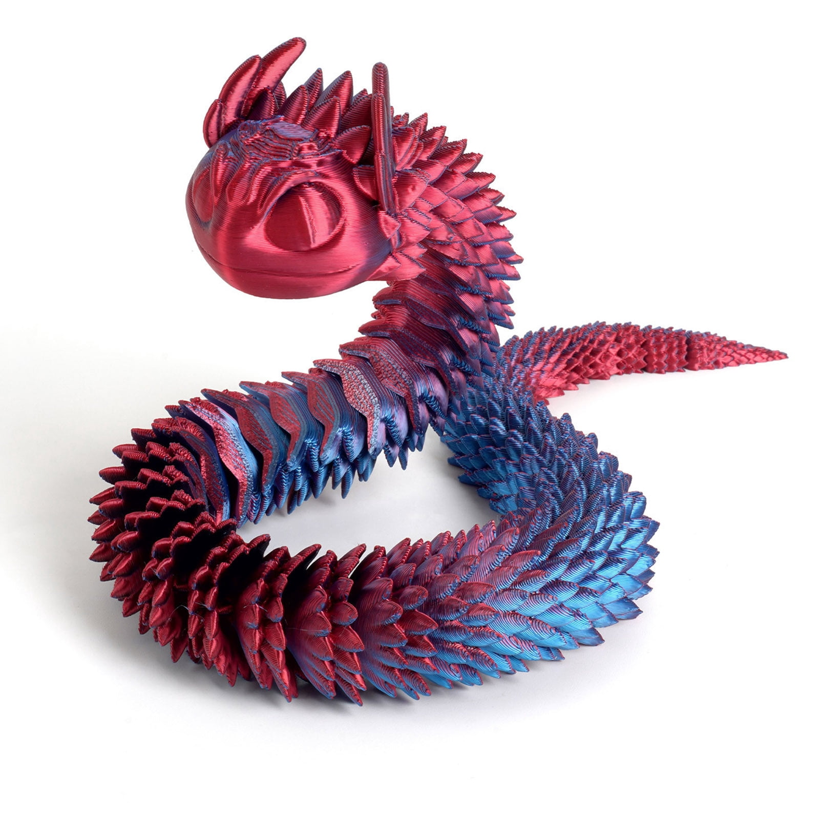 Xssm 3D Printed Snake Toy – Articulated Animals Ornament – Flexible ...