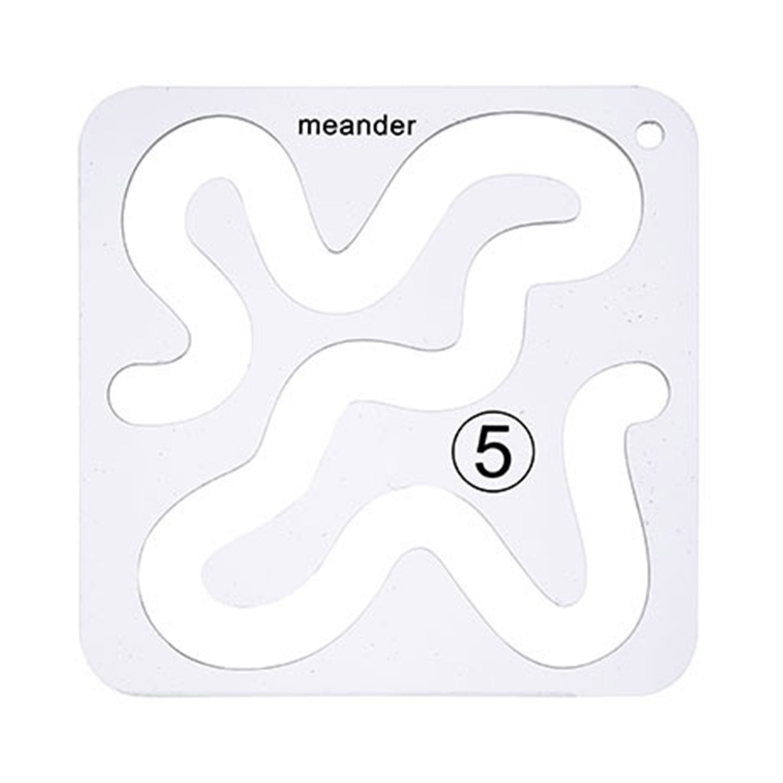 Xssm Acrylic Quilting Template Set - Free Motion Quilting Ruler, DIY ...