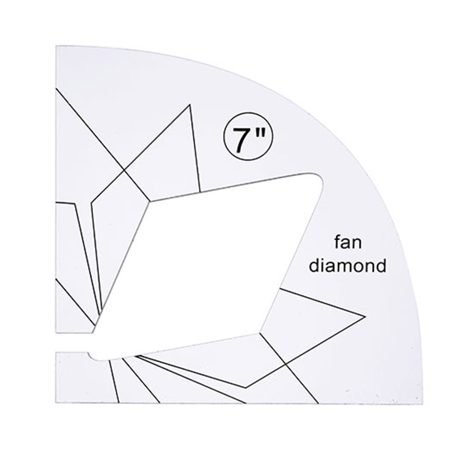 Xssm Acrylic Quilting Template Set - Free Motion Quilting Ruler, DIY ...