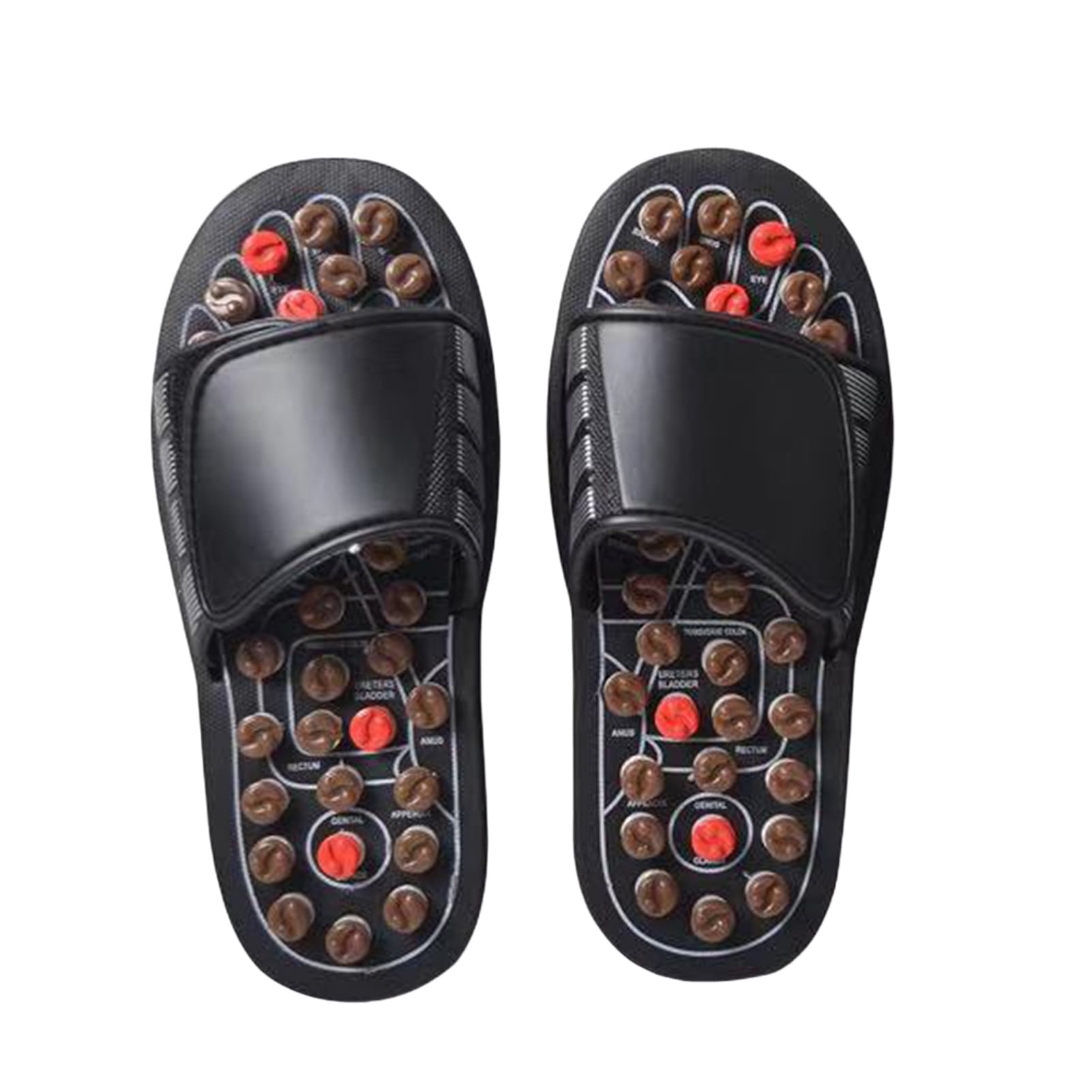 Xssm Acupressure Massage Slippers, 1 Pair for Plantar Fasciitis Pain ...