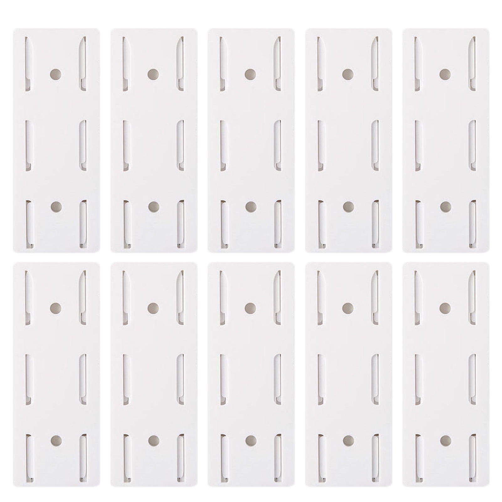 Xssm Adhesive Punch-Free Socket Fixing Sticker 10-Pack - No-Drill Strip ...