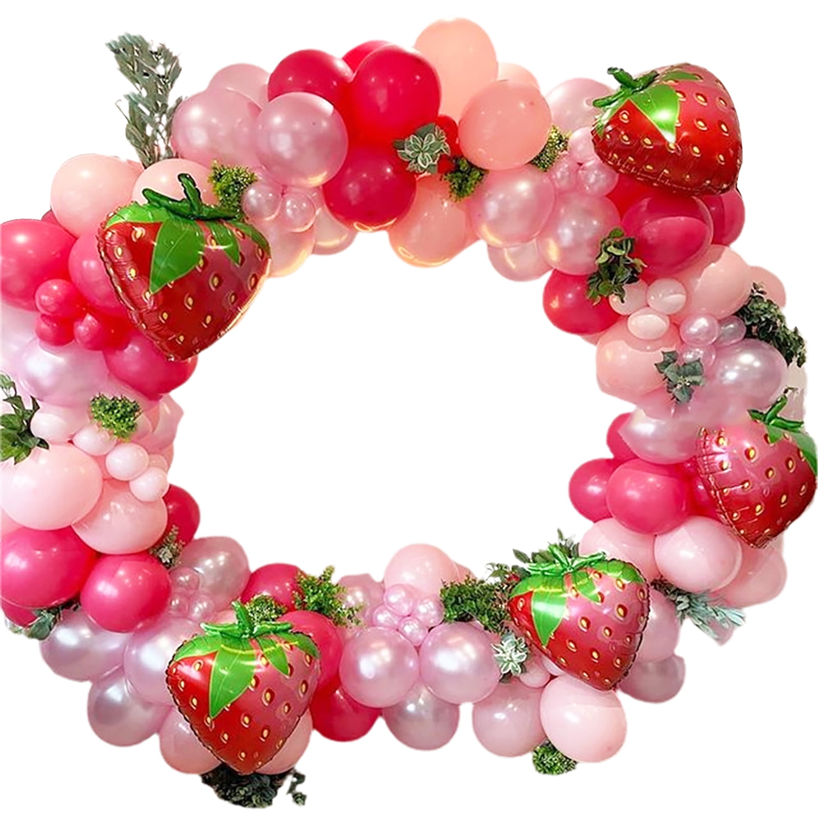 Xssm Balloon Wreath - 1 Set, Strawberry Theme, for Home - Walmart.com