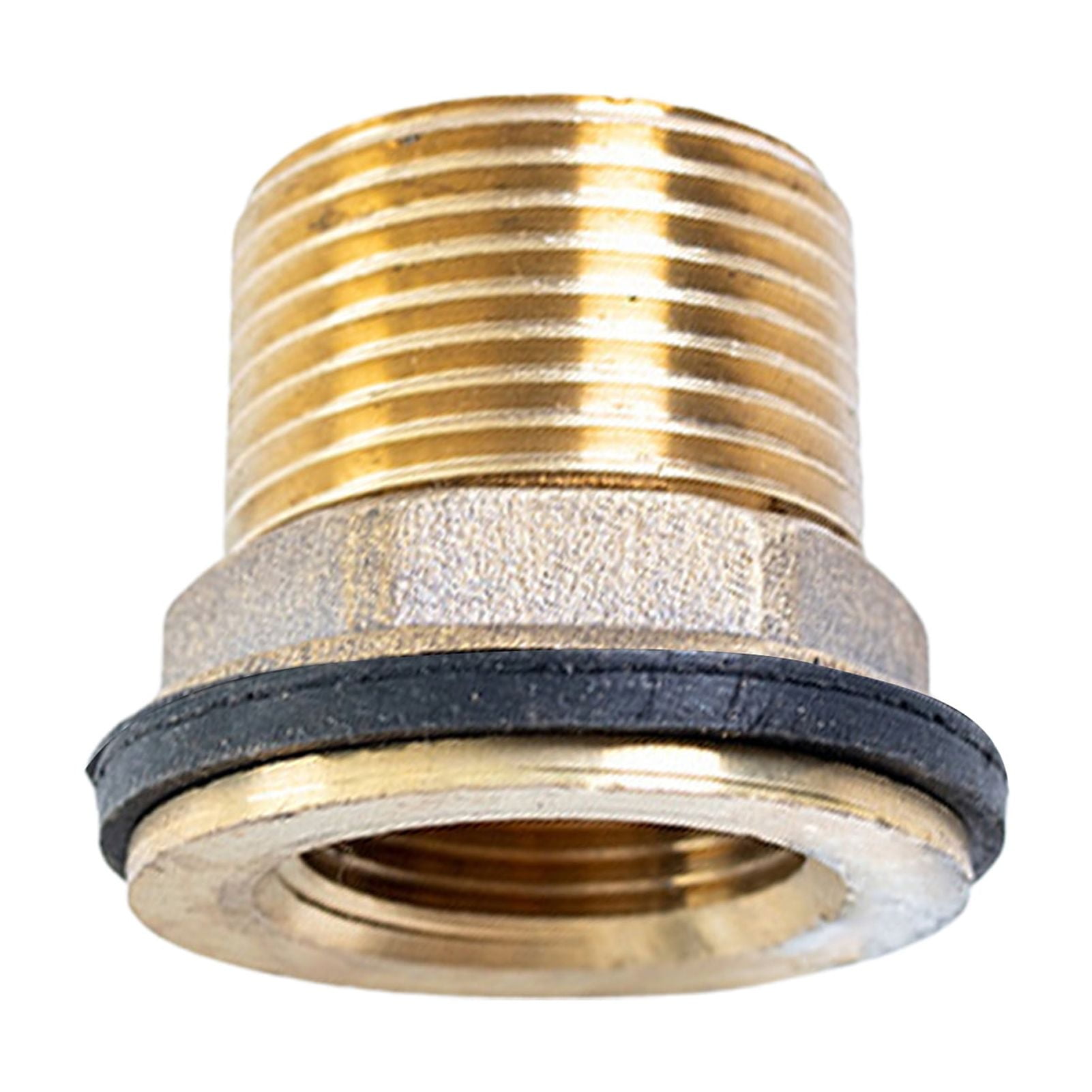 Xssm Brass Water Tank Connector Set – 1/2" Female NPT, 3/4" Male GHT, Bucket Connector Bulkhead ...