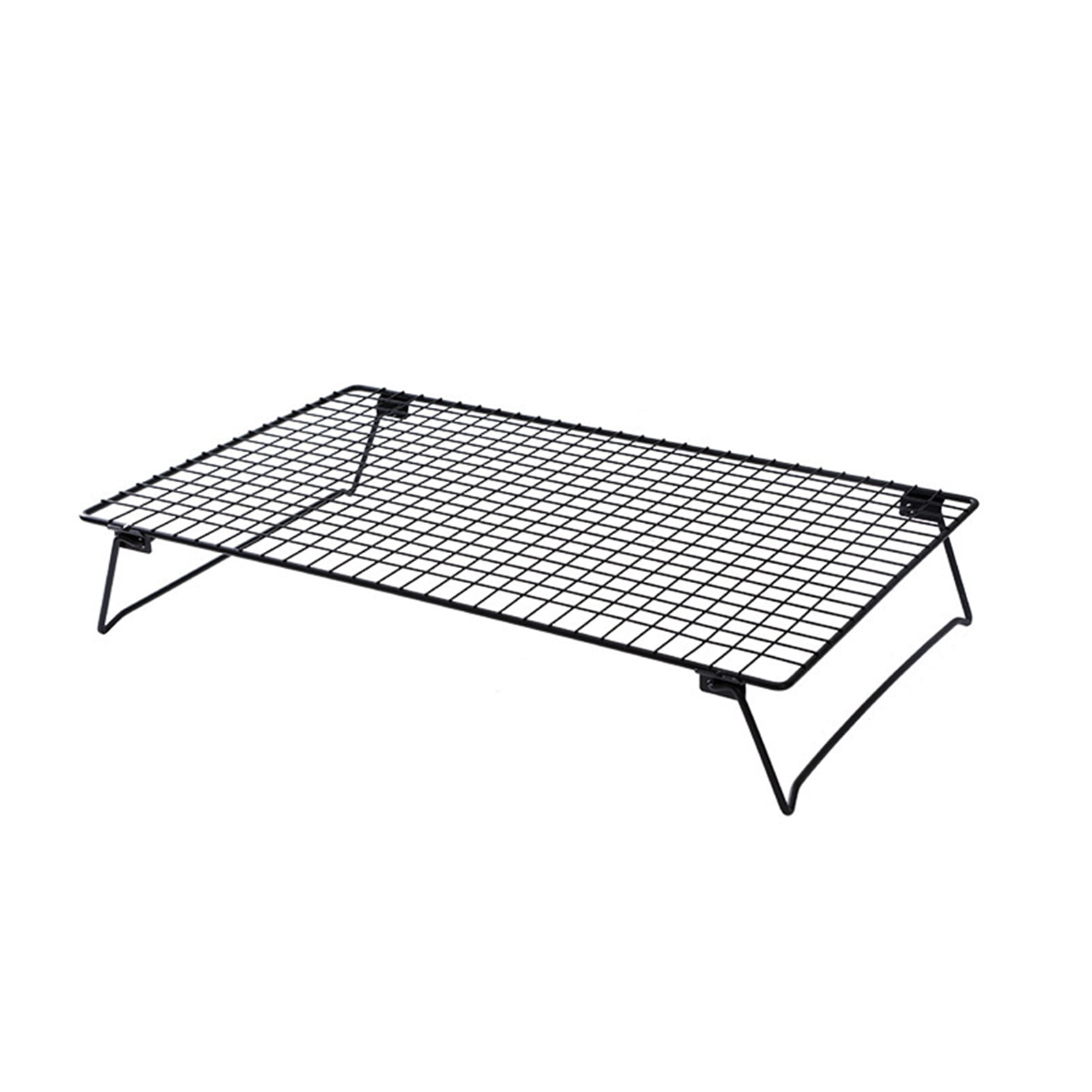 Xssm Carbon Steel Cooling Rack – Foldable Cooling Shelf, Tripod Design, Hollow Grid Cooling Rack ...