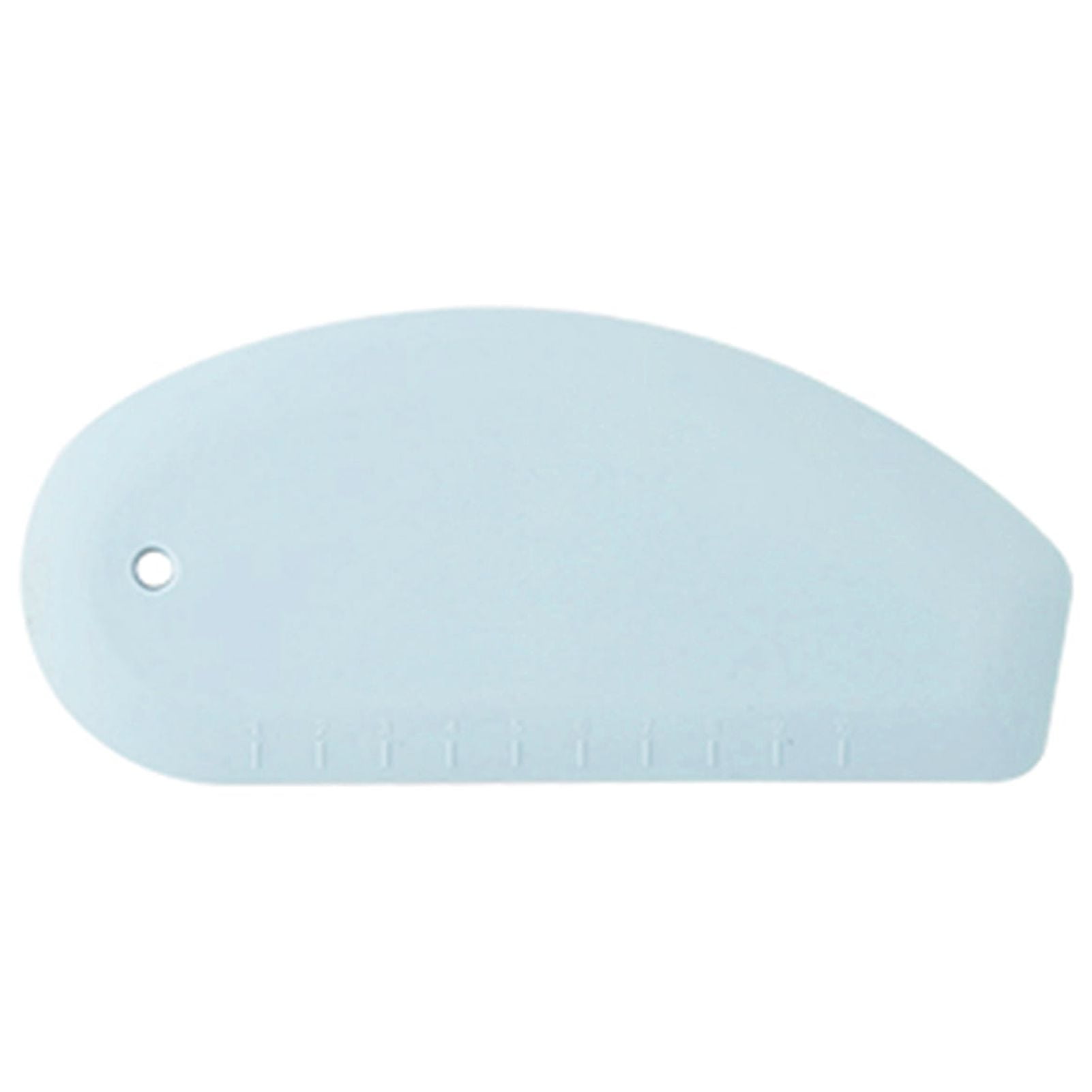 Xssm Cream Scraper - Round Edge, Clear Scale, Silicone, Ergonomic Multi ...