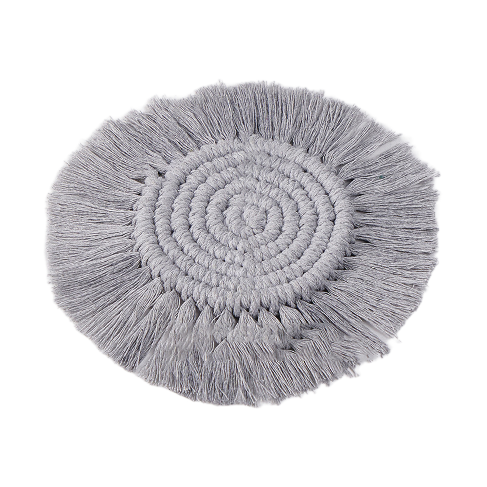 Xssm Cup Mat - Highly Absorbent Braided Drink Coaster, Solid Color Heat ...