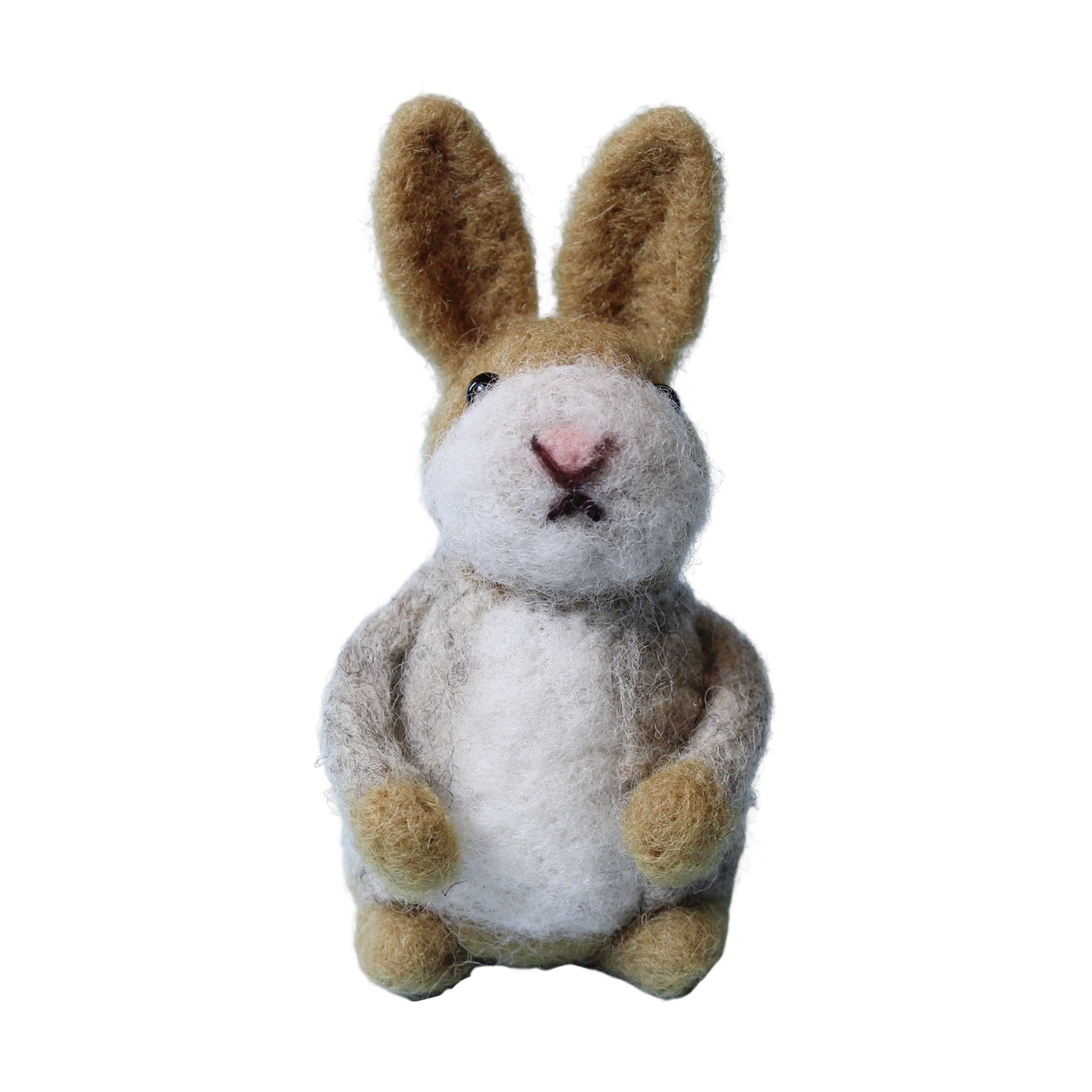 Xssm Easter Felt Bunny Figurine – Mini Plush Rabbit – Simulation Statue ...
