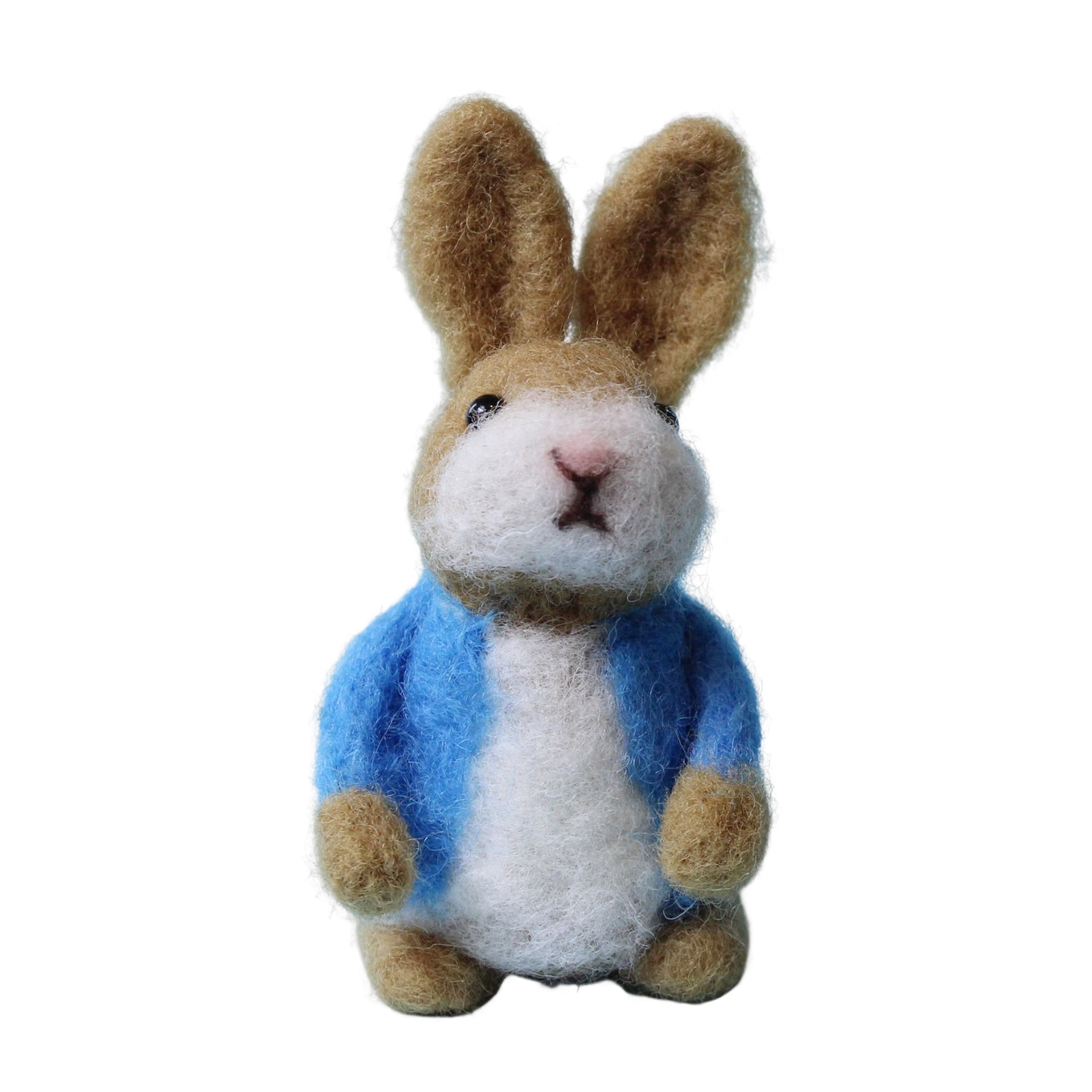 Xssm Easter Felt Bunny Figurine – Mini Plush Rabbit – Simulation Statue ...