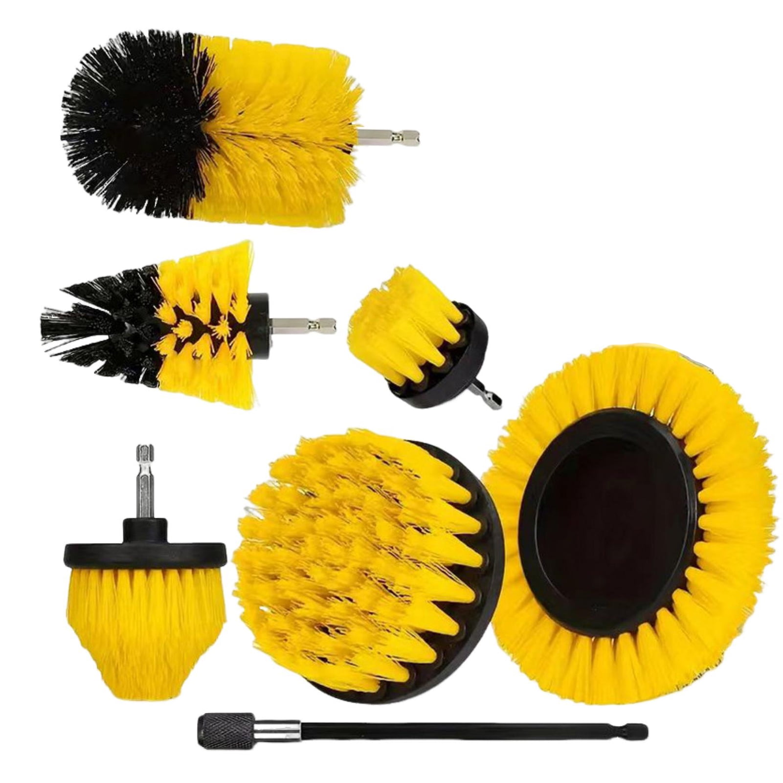 Xssm Electric Drill Brush Kit, 1 Set, Bathroom Tub Tile Grout Gap Car ...