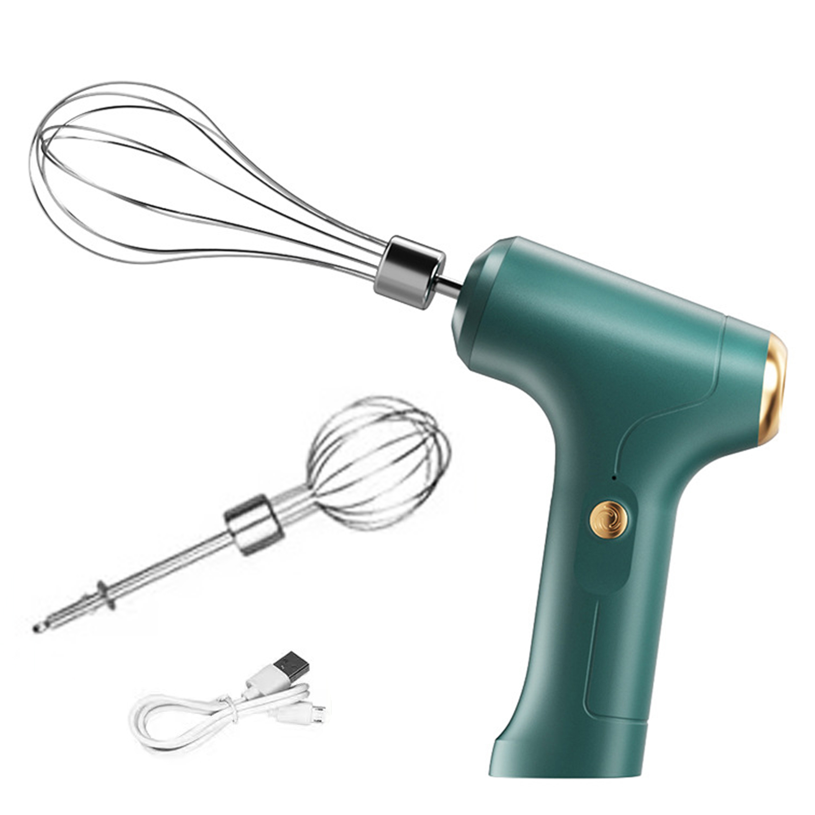 Xssm Electric Egg Beater - Easy-to-Use, Plastic, USB Charging, 1 Set ...