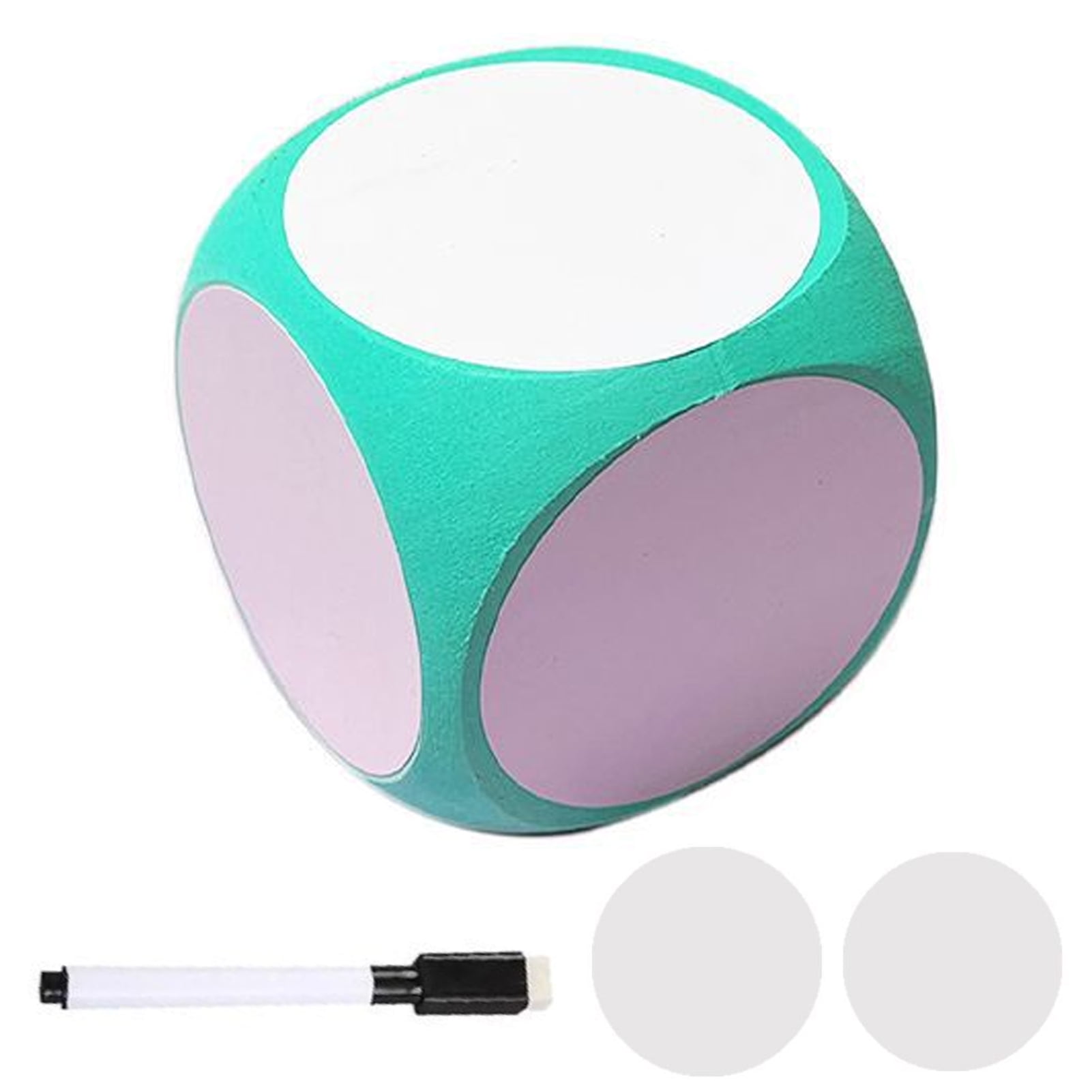 Xssm Erasable EVA Dice - Giant Foam Game Cube, Large Dry Erase Block ...