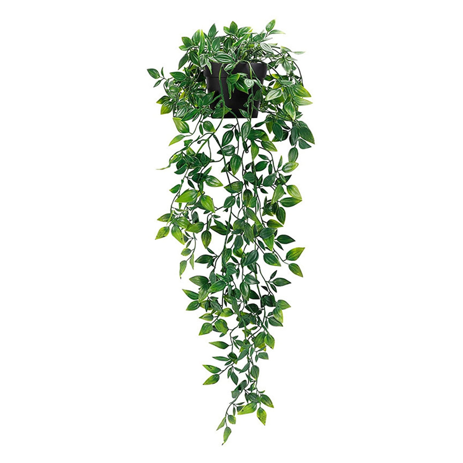 Xssm Faux Eucalyptus Vine Potted Plant – Artificial Greenery Hanging Vine for Indoor/Outdoor ...