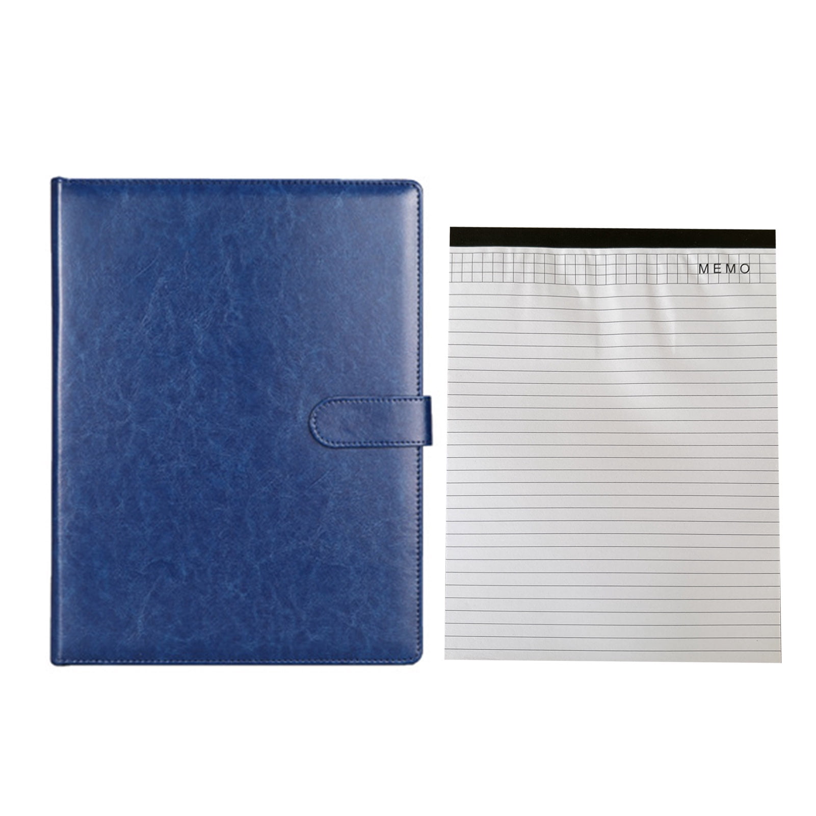 Xssm Faux Leather Business Folder – Portfolio Binder, A4 Letter Size ...