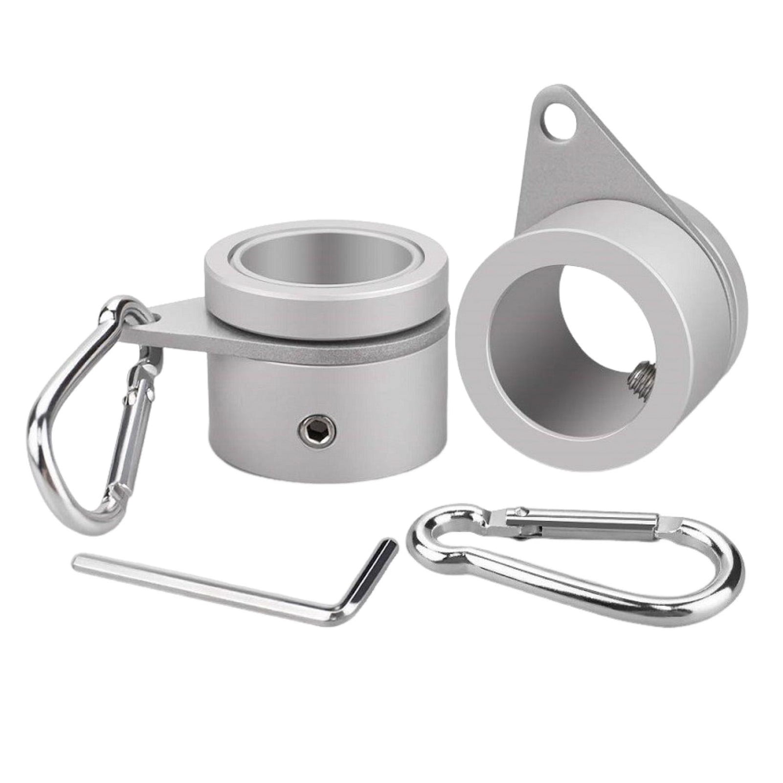 Xssm Flag Pole Ring 1 Set with Carabiner Wrench Heavy Duty Alloy 360 ...