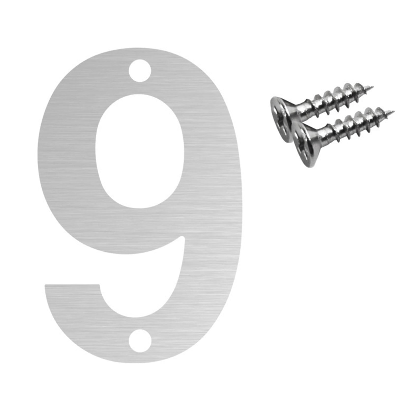 Xssm Floating House Numbers, Stainless Steel Metal Address Door Numbers ...