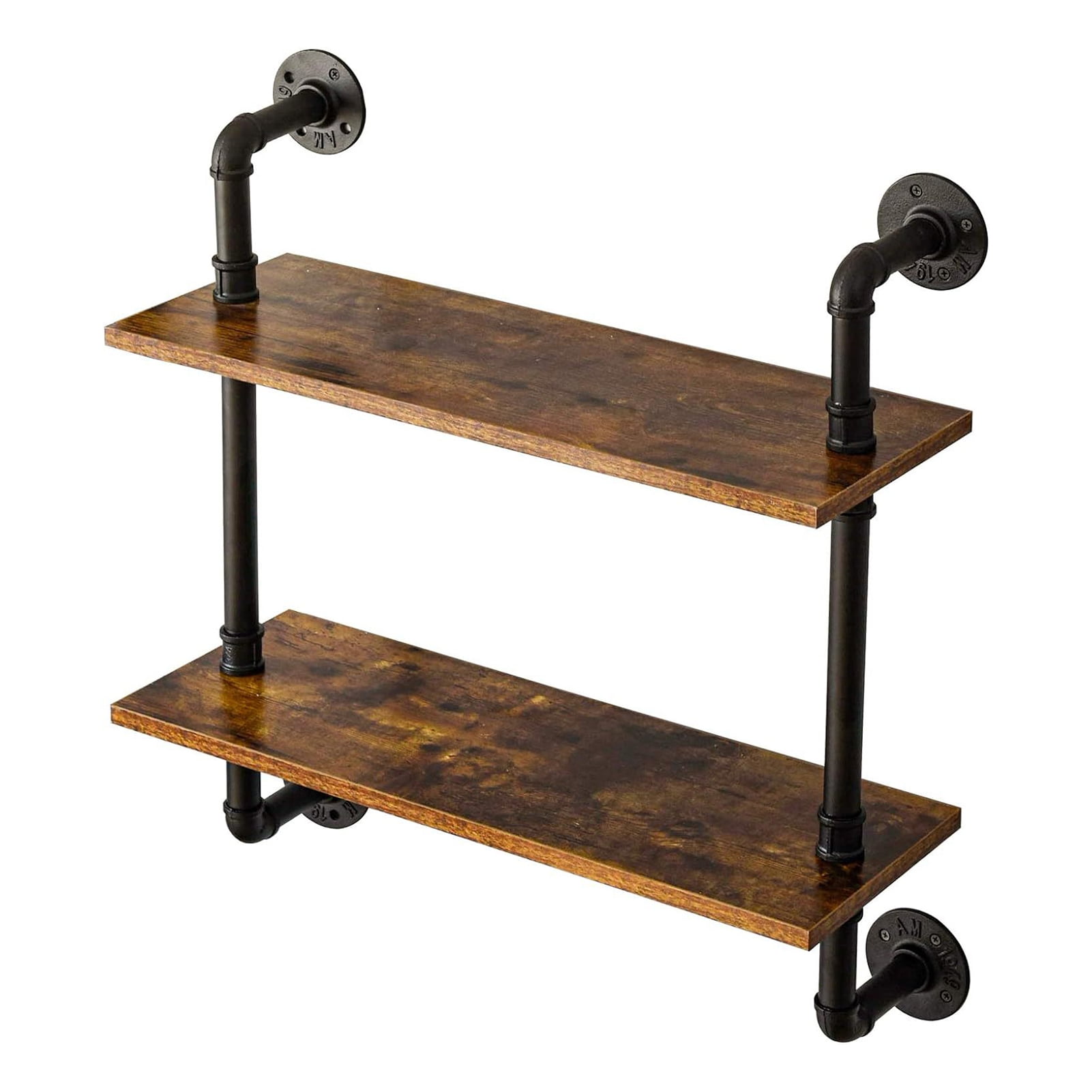 Xssm Floating Shelves Storage Rack Rustic Wood Wall Storage Shelves ...