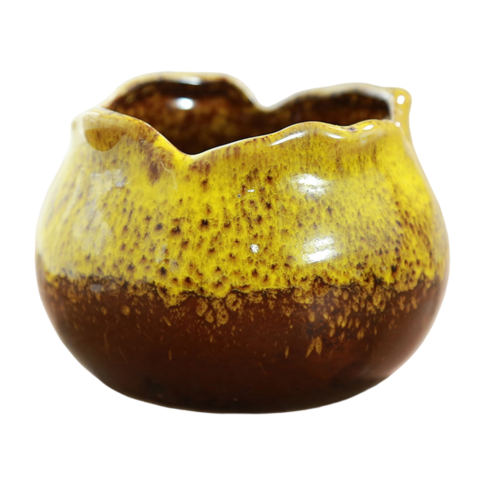 Xssm Flower Pot, Vibrant Color, Smooth Edge, Shatterproof, Drain Hole ...