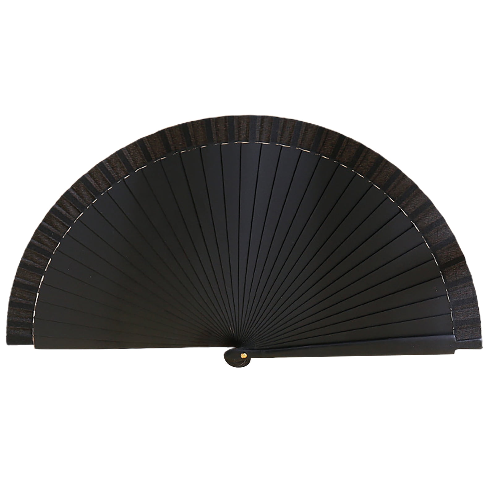 Xssm Folding Fan - Smooth Opening/Closing, Plain Classical Art Craft ...