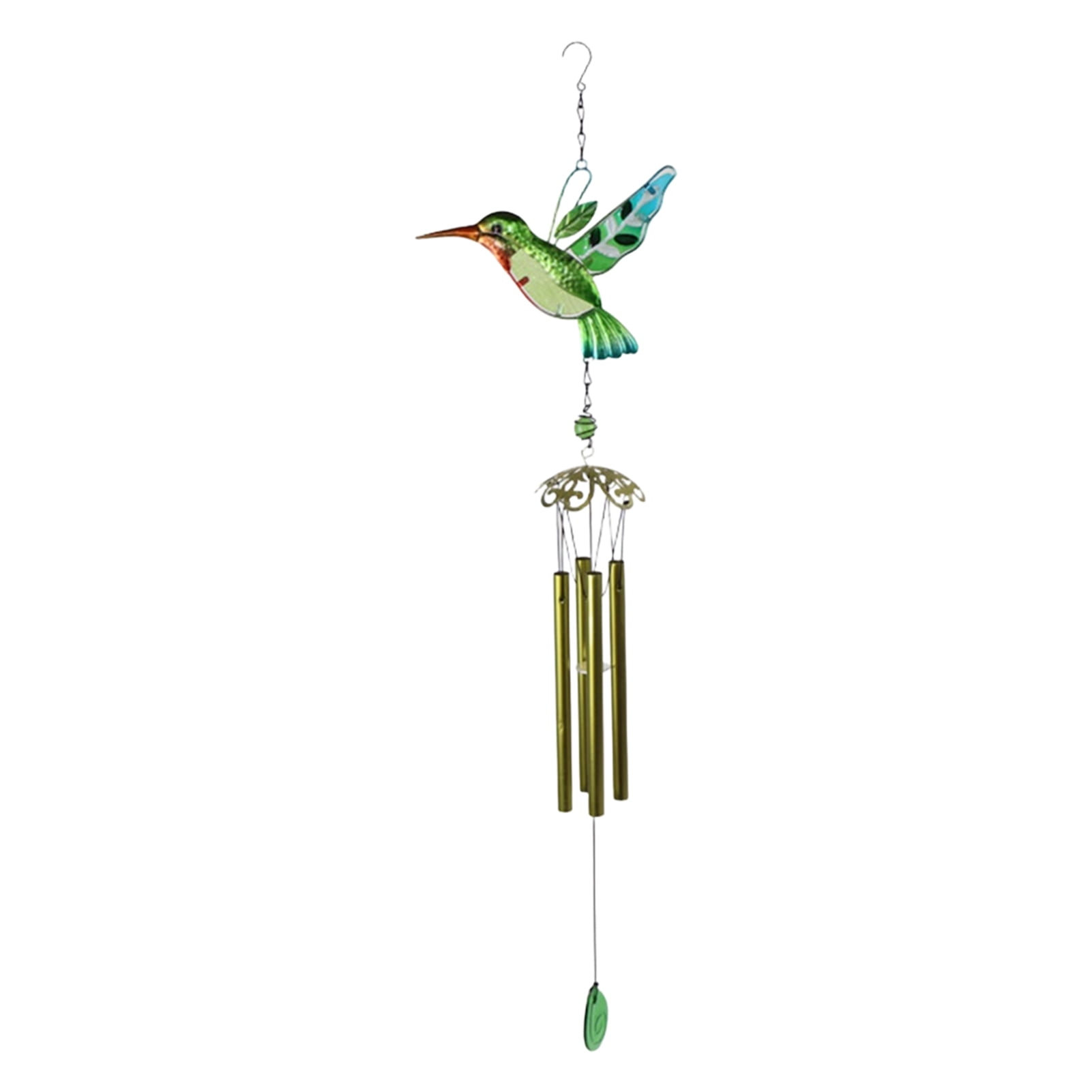 Xssm Garden Hummingbird Wind Chime – with Hook, Easy to Hang, Rustproof ...