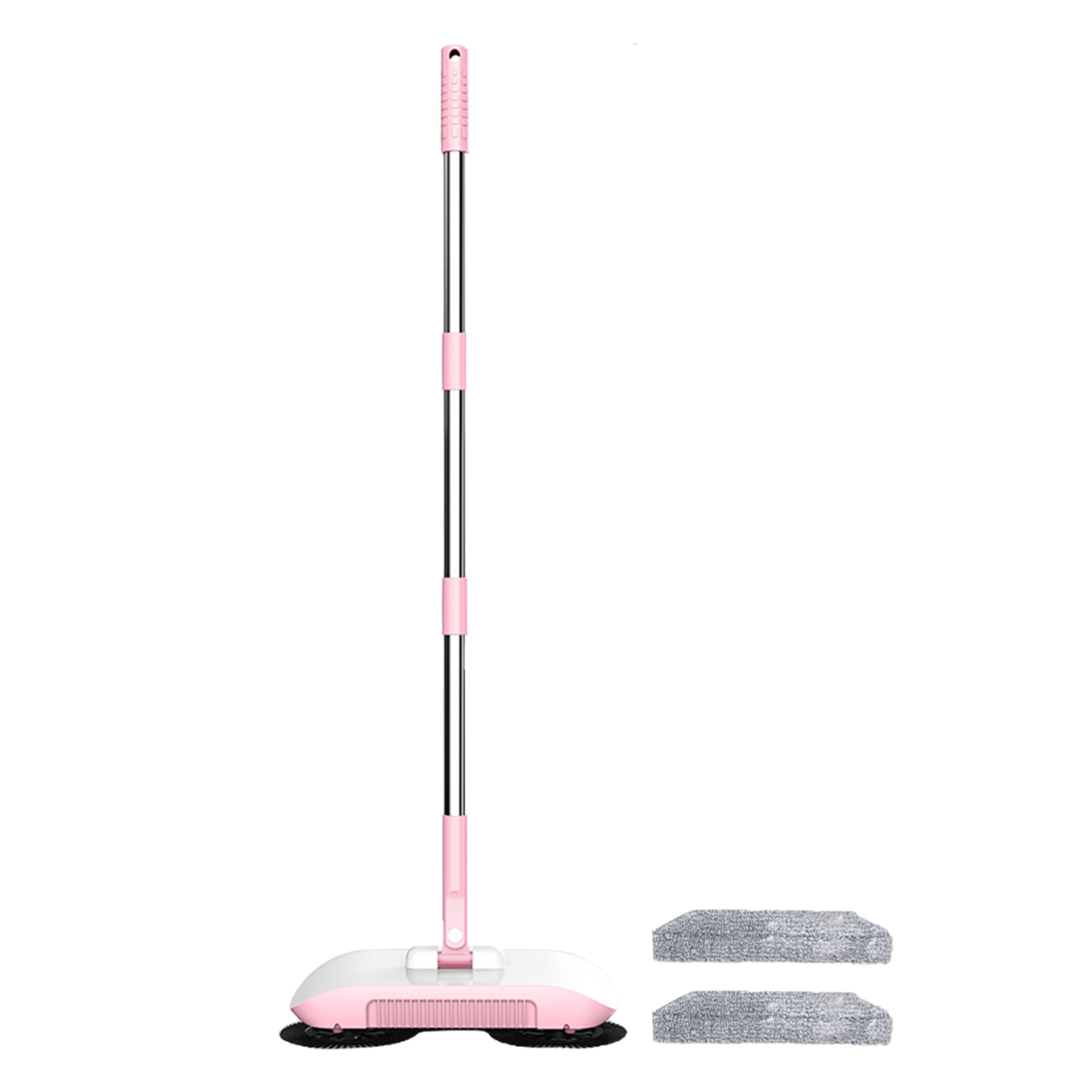 Xssm Hand Push Sweeper – With 1/2/3 Cloth Ends, Long Rod, Dry/Wet ...