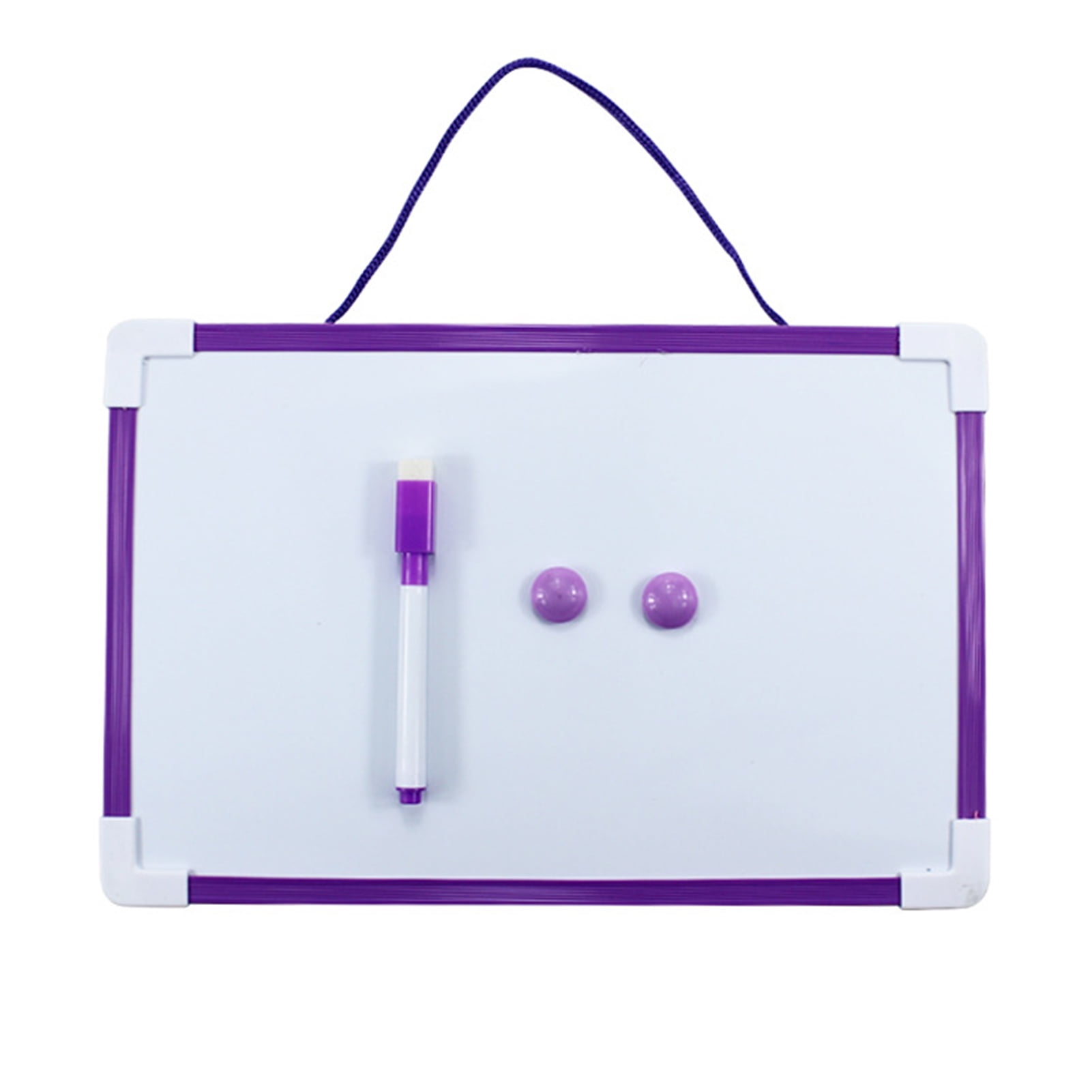Xssm Hanging Rope Magnetic Whiteboard Set – PVC Frame, Smooth Writing ...