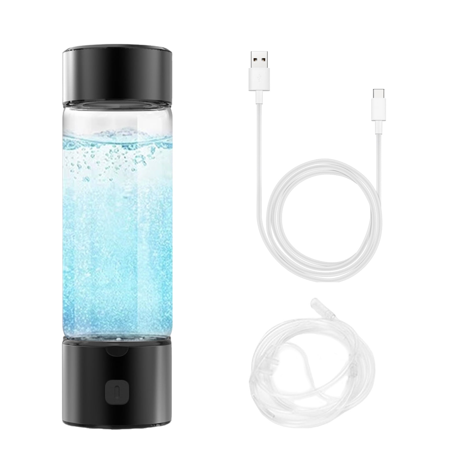 Xssm Hydrogen Water Bottle Generator - 1400PPB, 460ml Portable Hydro ...