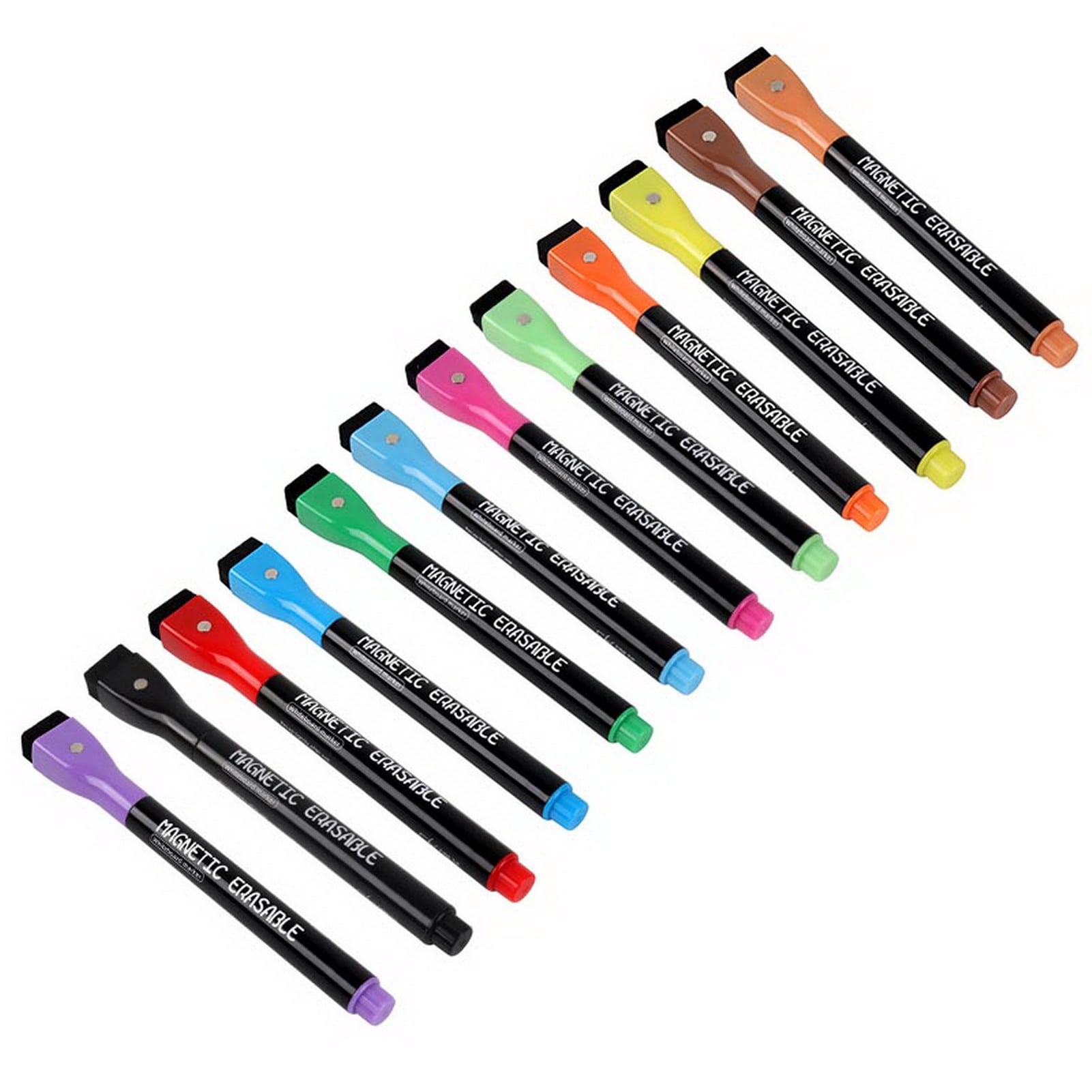 Xssm Magnetic Liquid Marker Pen – 12Pcs, Dry Erase Highlighter for ...