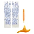 Xssm Massage Socks Set - Mid-Calf with Massage Stick, Serenity Steps ...