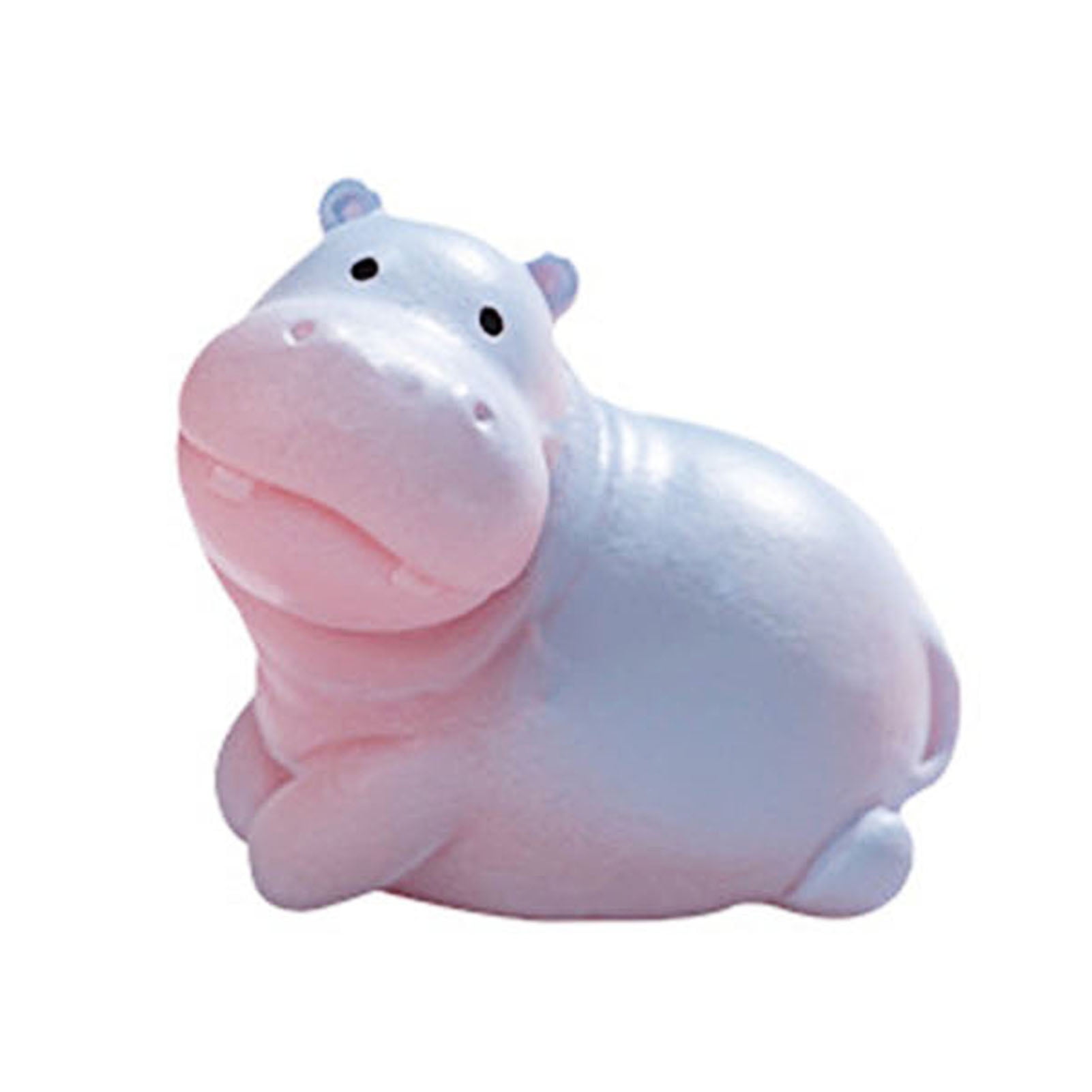 Xssm Miniature Hippopotamus Figurine – Mini Cartoon Hippo Ornament, DIY ...