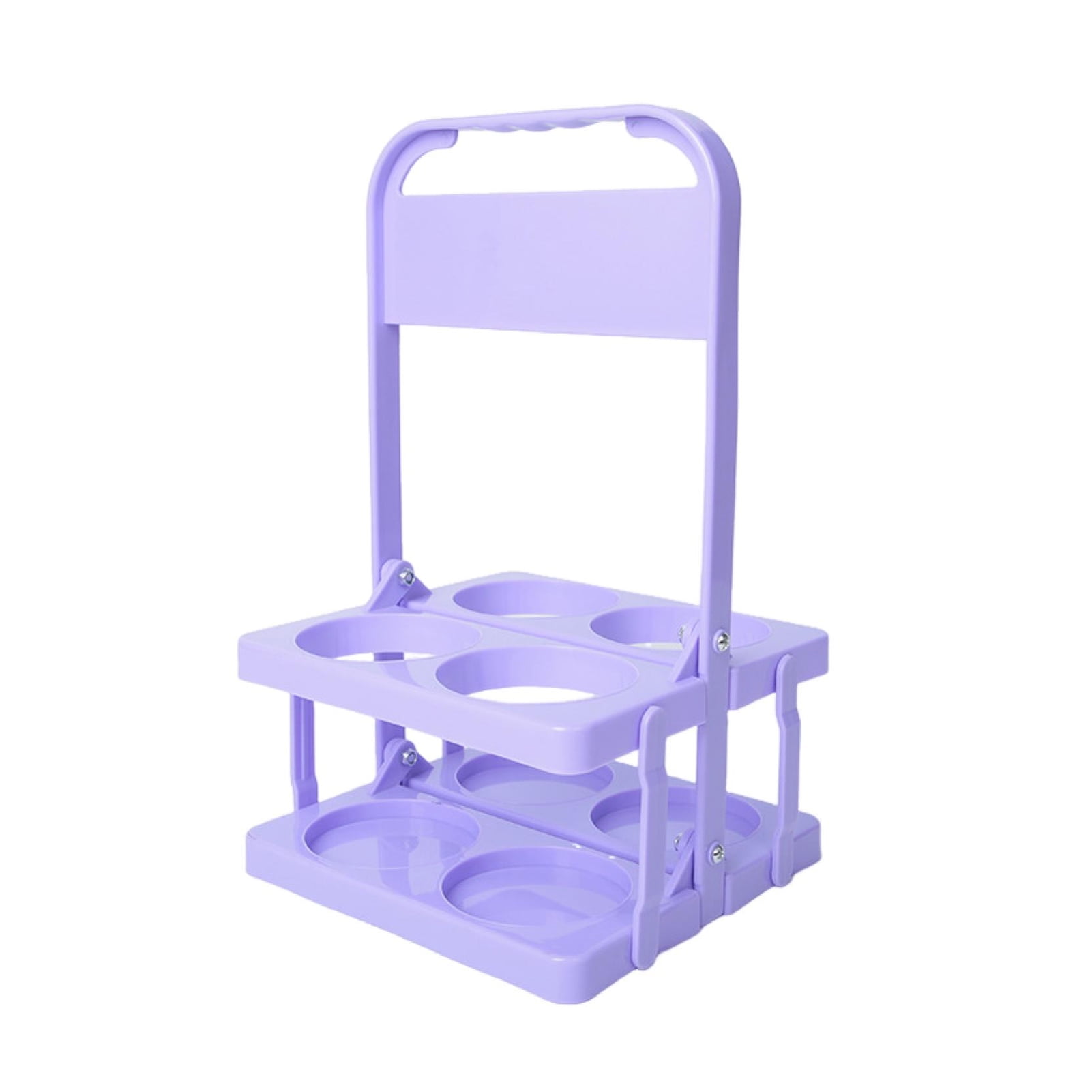 Xssm Portable Drink Carrier – Folding Cup Holder for Car, Reusable Cup ...