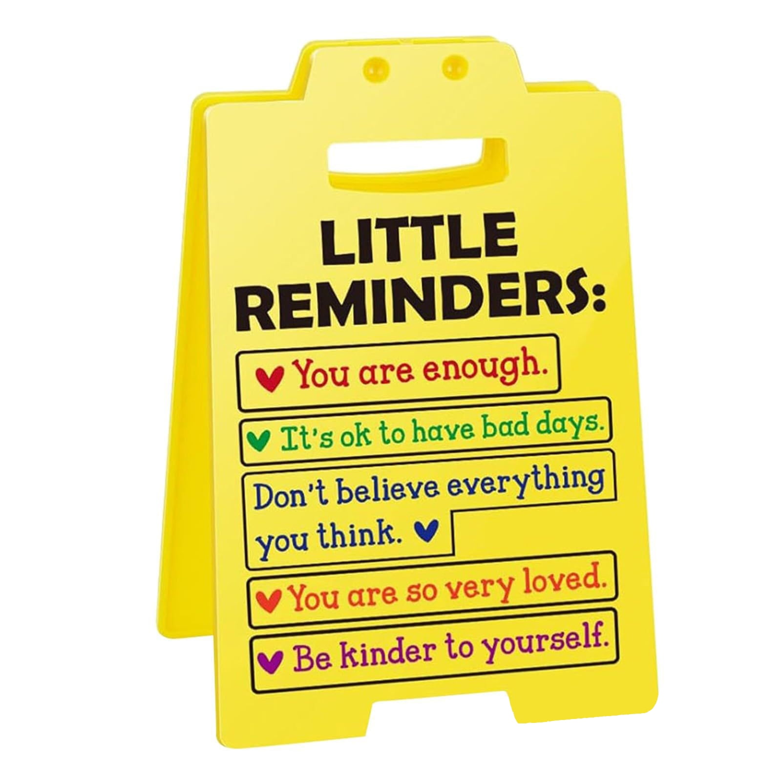 Xssm Prank Desk Caution Sign - Heavy Duty Plastic, Desktop Warning Sign ...