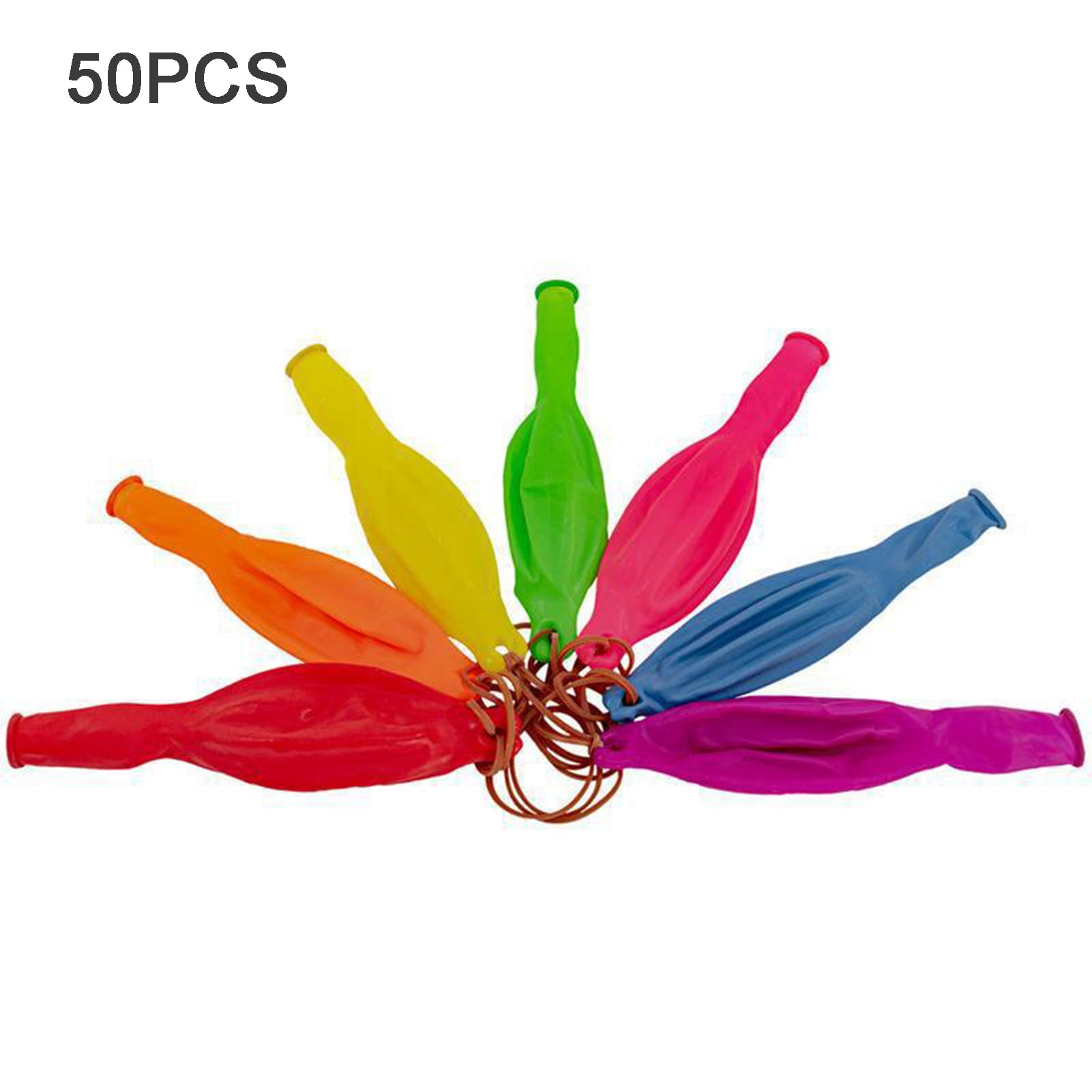 Xssm Punch Balloons - 50Pcs, with Rubber Band, High Elasticity, Indoor ...