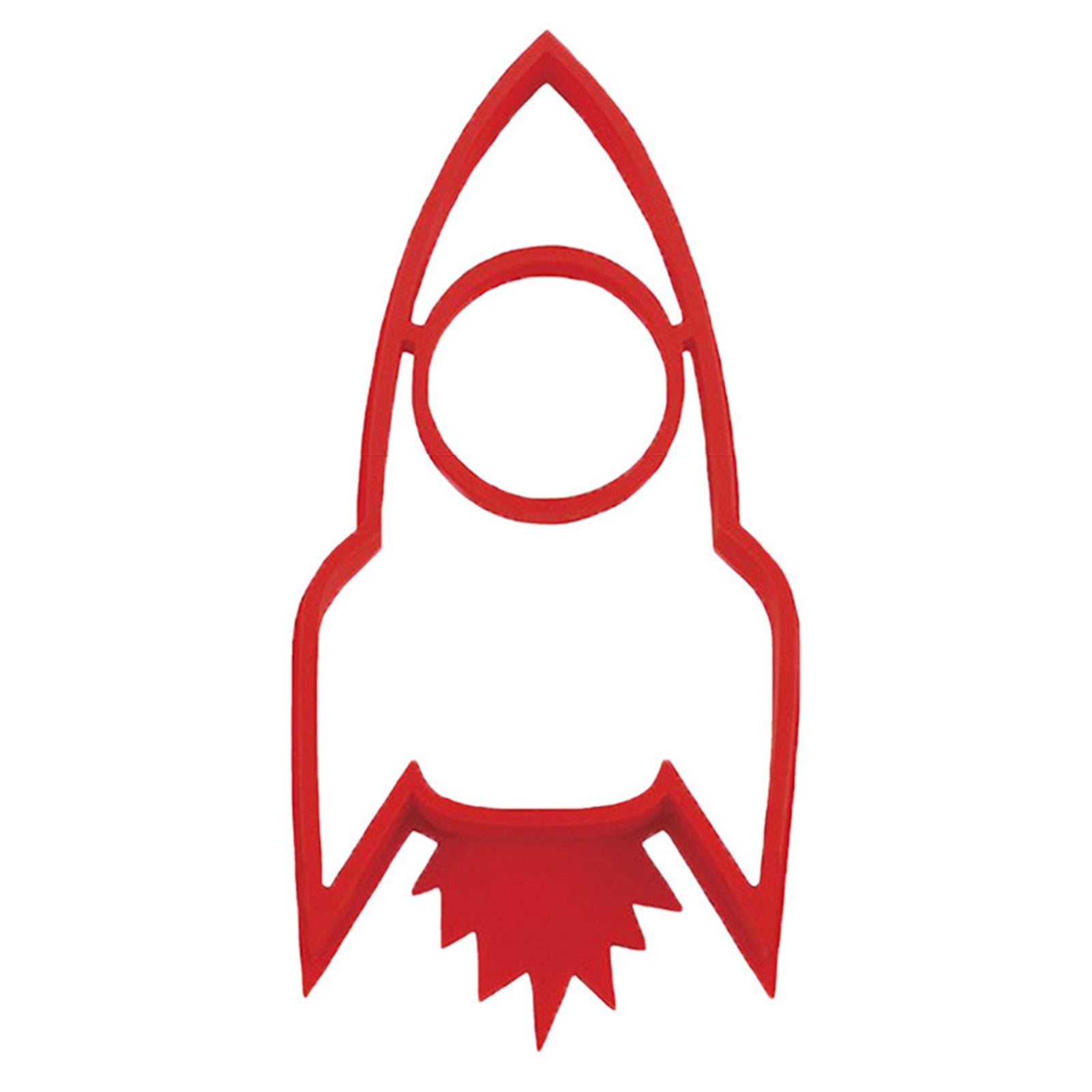 Xssm Rocket Fried Egg Mold - Food Grade Silicone Non-stick DIY Pancake ...