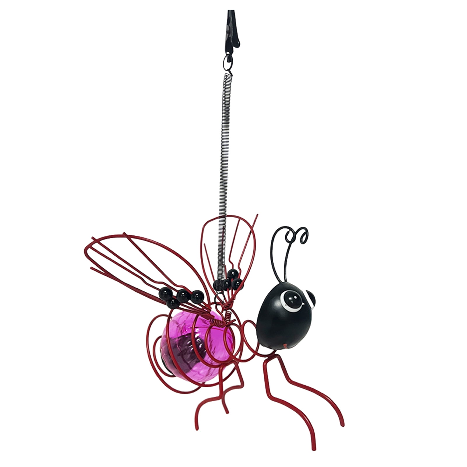 Xssm Simulated Insect Lamp - Solar-Powered Hanging Lamp for Garden ...