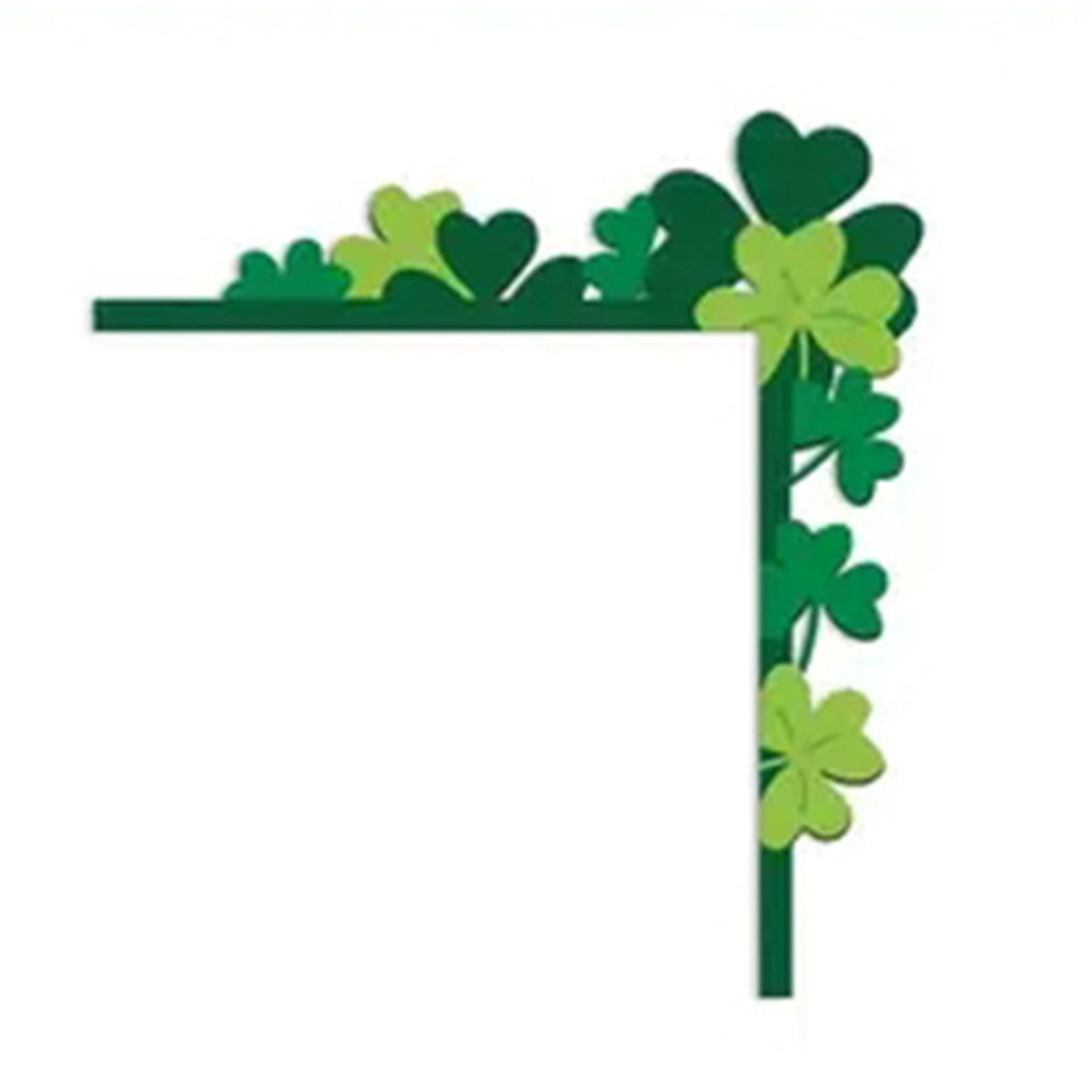 Xssm St. Patrick's Day Door Frame Topper – Wooden Irish Shamrock Top ...