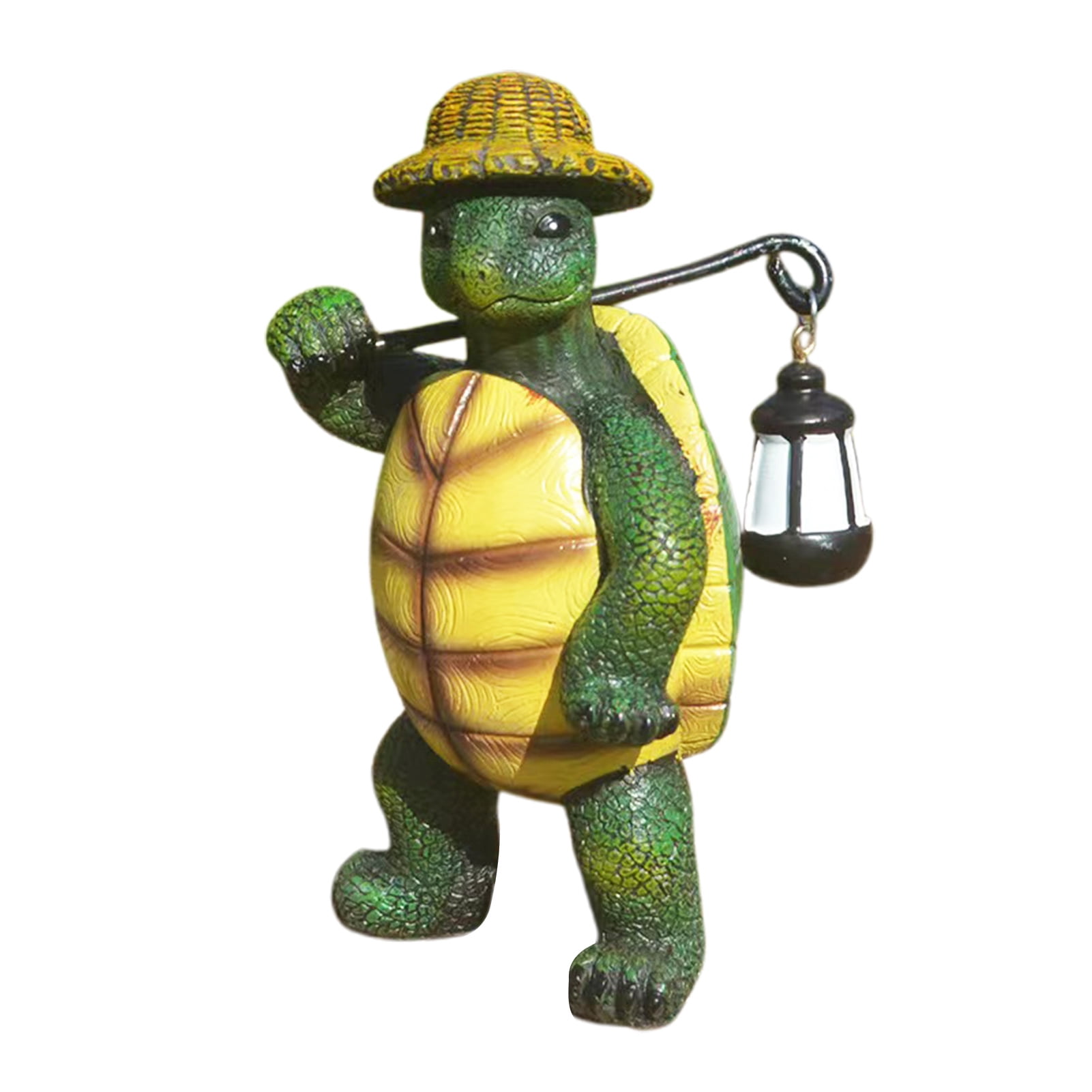 Xssm Turtle Garden Statue Resin – Outdoor Decor, Turtle Figurine, Weatherproof Standing Tortoise ...