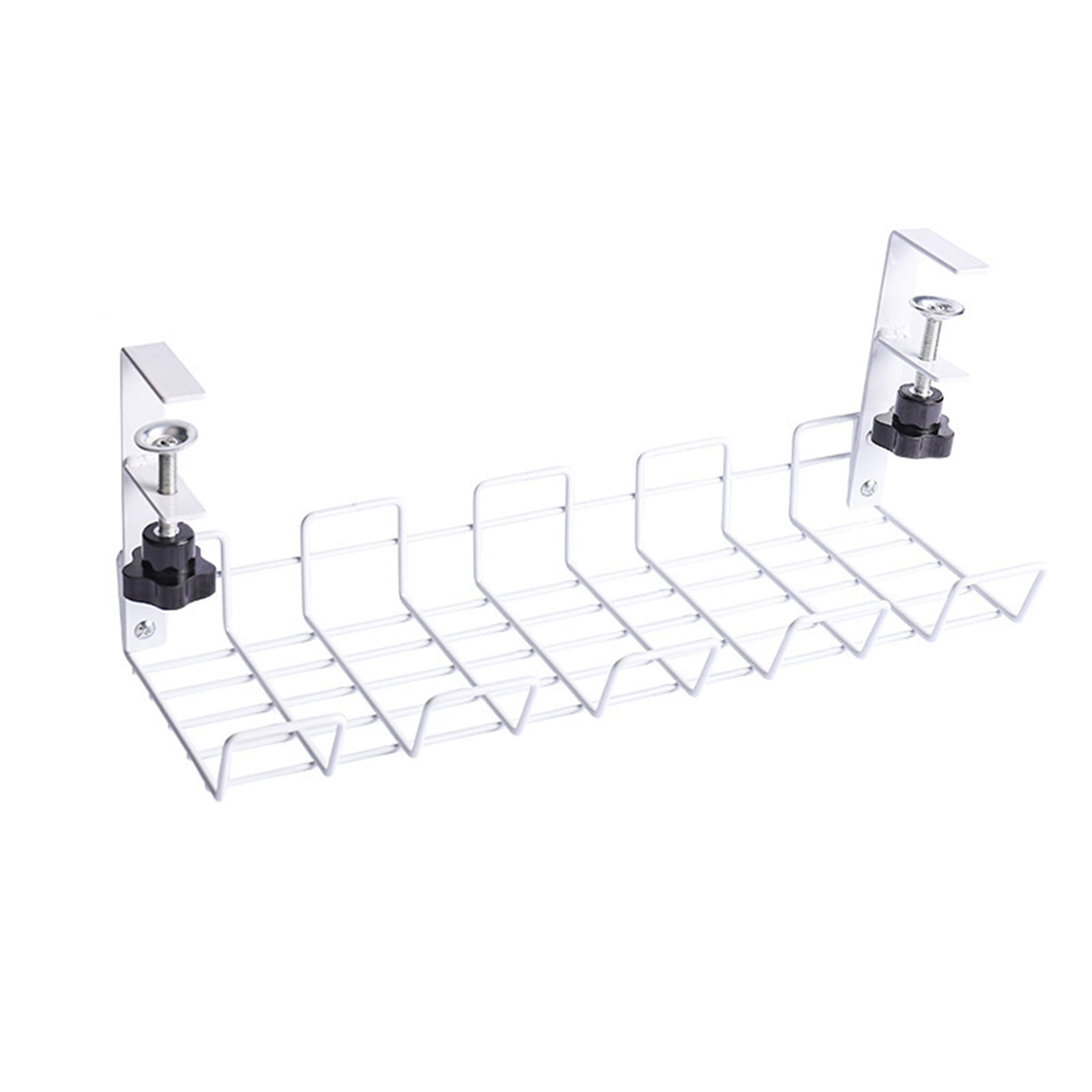 Xssm Under-Desk Cable Management Tray - No Drill Adjustable, Computer ...