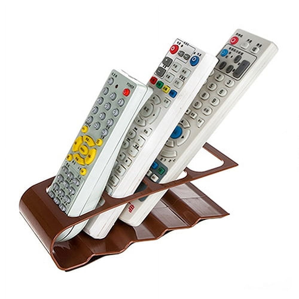 Xssm VCR DVD TV Remote Control Stand Holder – 4 Slots, Storage Caddy Organiser Tools - Walmart.com