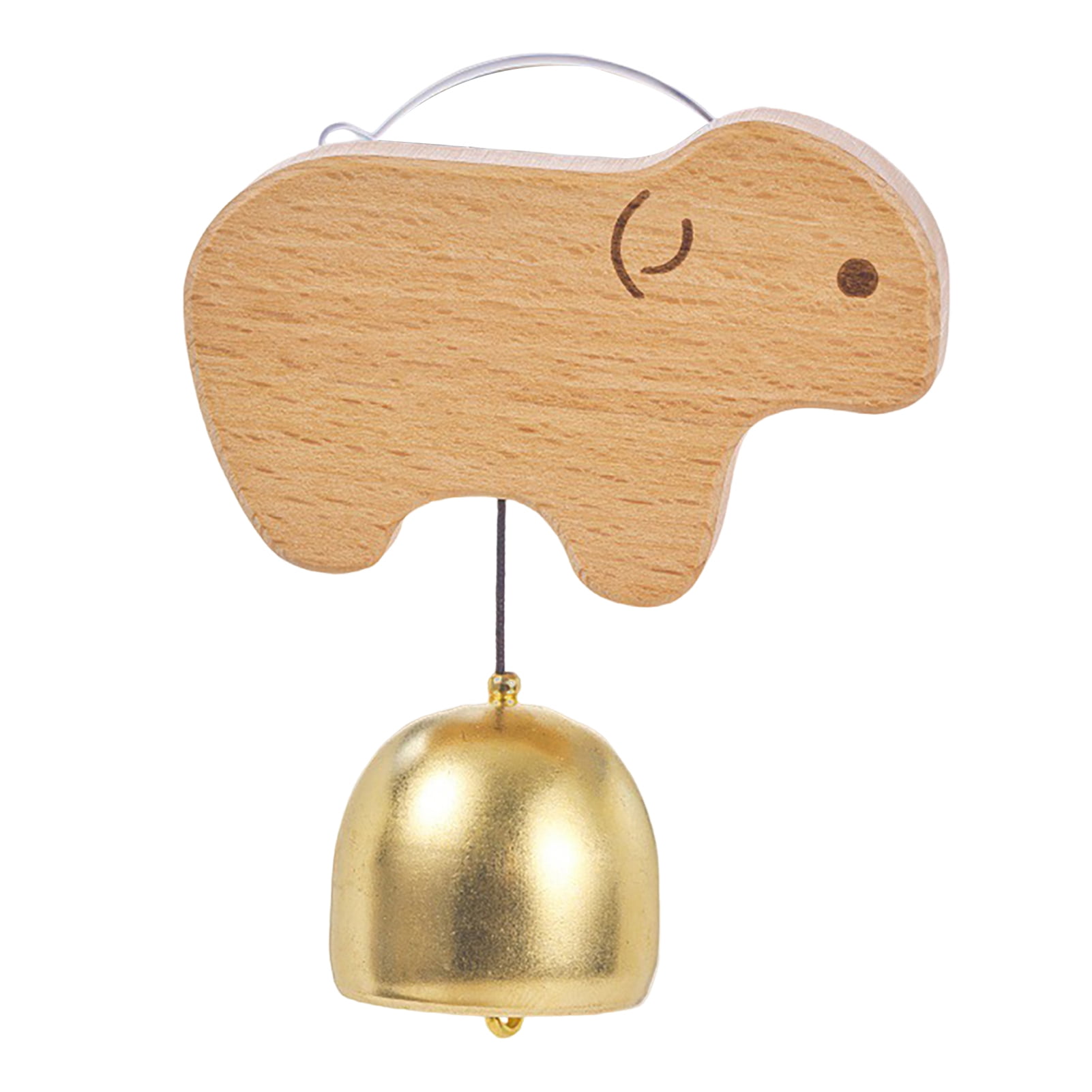 Xssm Wooden Door Bell Animal Shape – Wind Chime, Hanging Metal Bell ...