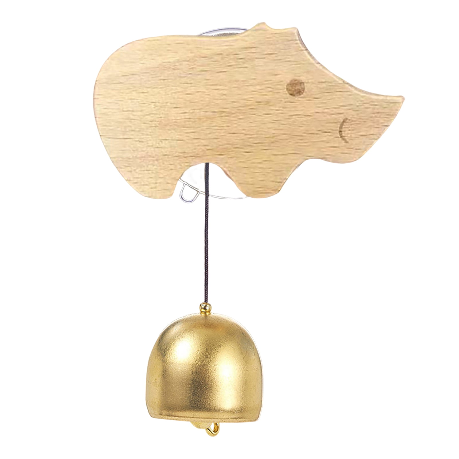 Xssm Wooden Door Bell Animal Shape – Wind Chime, Hanging Metal Bell ...