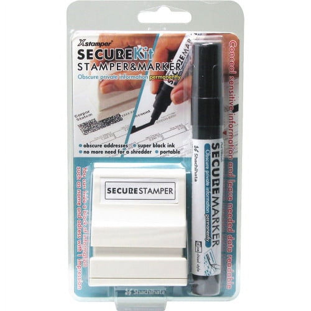 Xstamper Small Security Stamper Kit, Each - Walmart.com