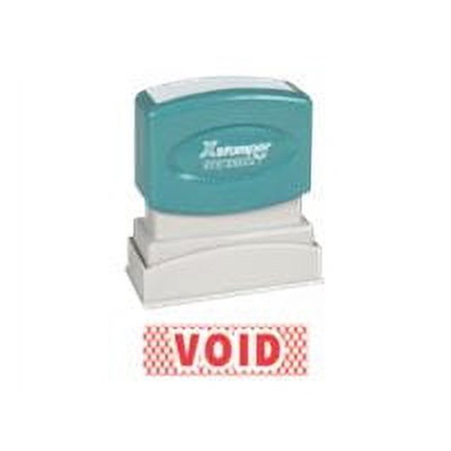 Xstamper, XST1825, Pre-Inked VOID One Color Title Stamp, 1 Each - Walmart.com