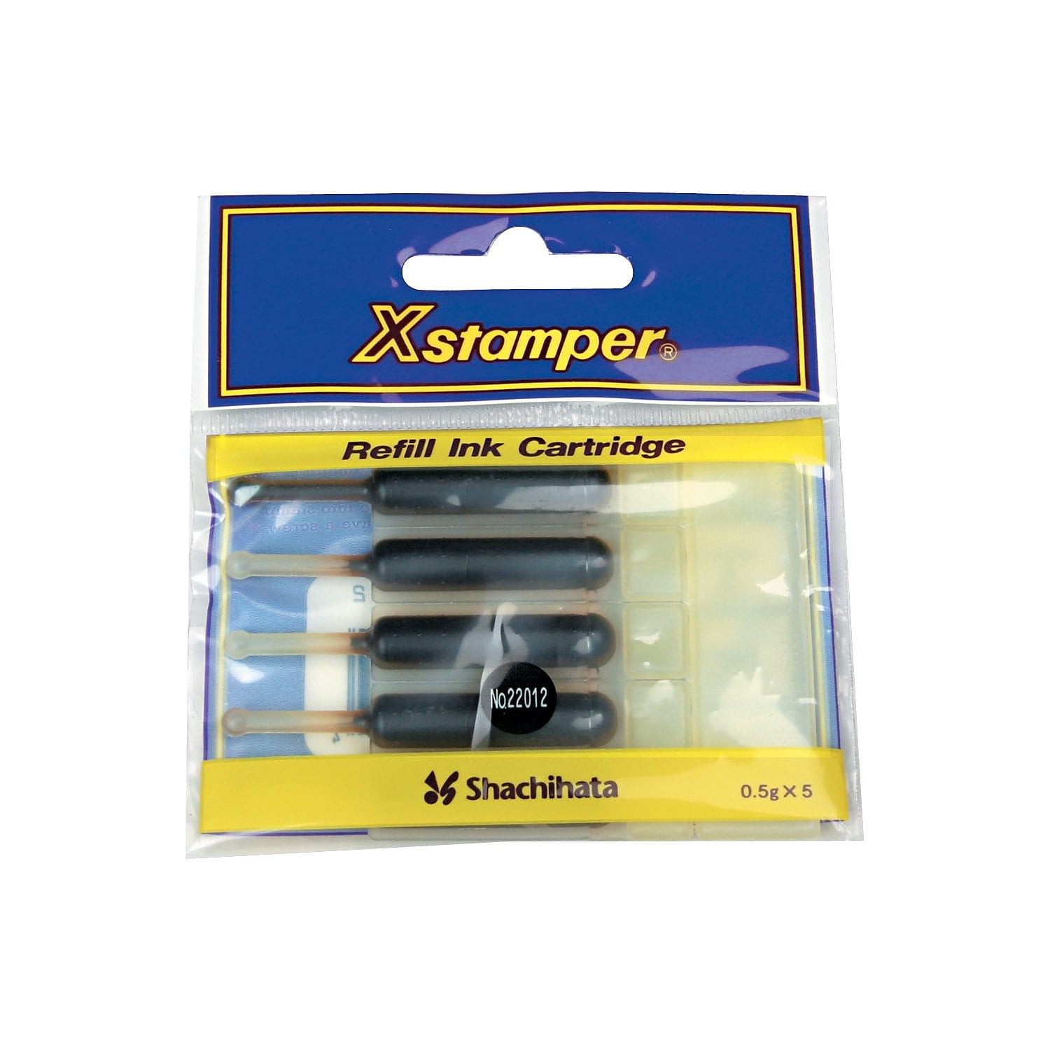Xstamper, XST22012, Preinked Stamps Ink Cartridge Refills, 5 / Pack ...