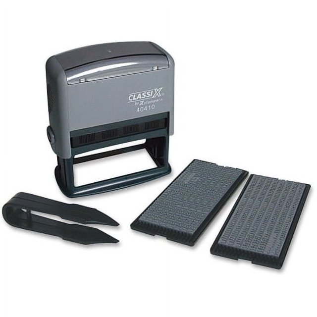 Xstamper, XST40410, Self-Inking Message Stamp Kit, 1 Each - Walmart.com